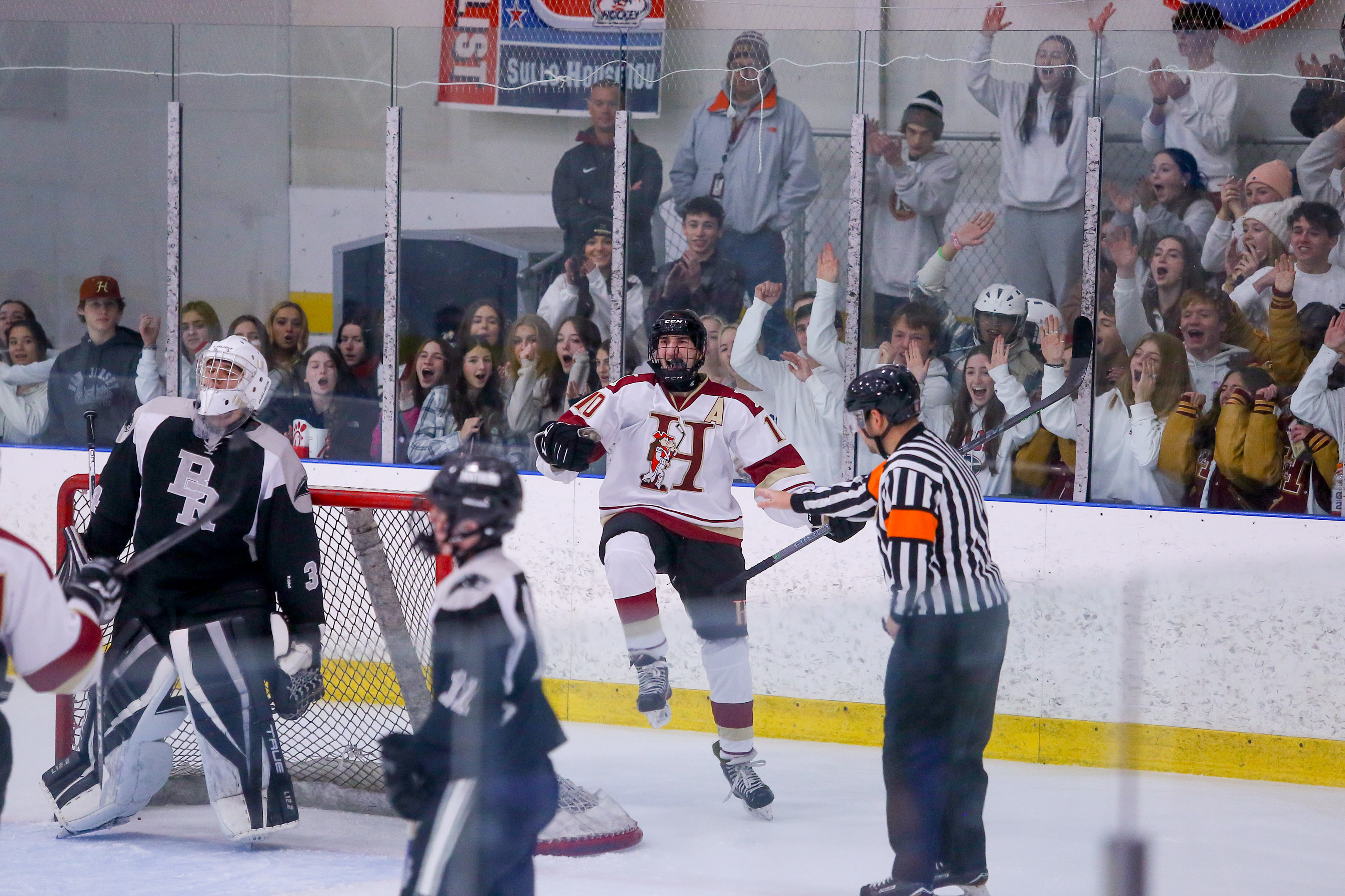 Boys Ice Hockey: Hillsborough has annual teddy bear toss against ...