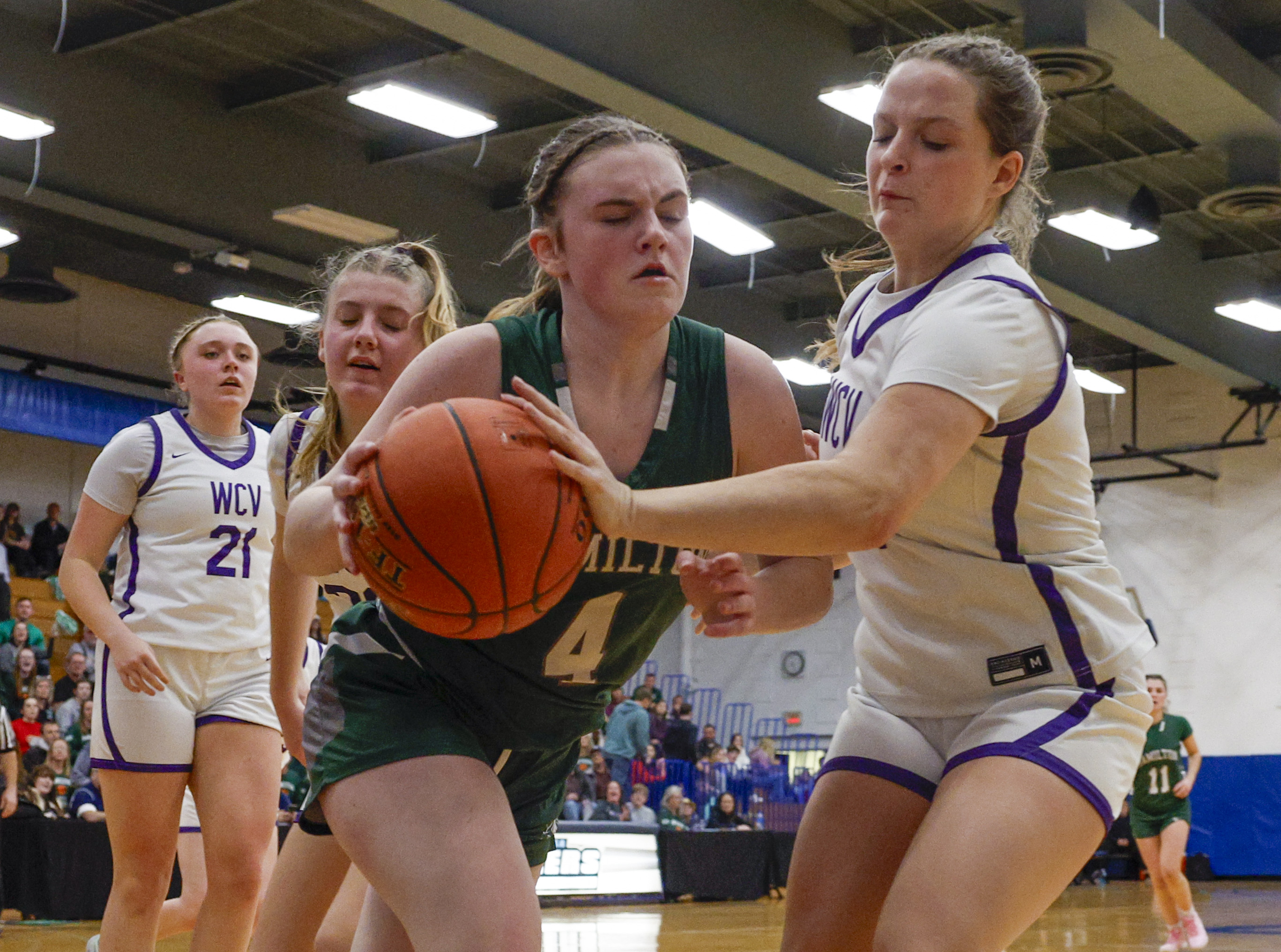 Hamilton girls basketball dominates West Canada for the girls Section ...