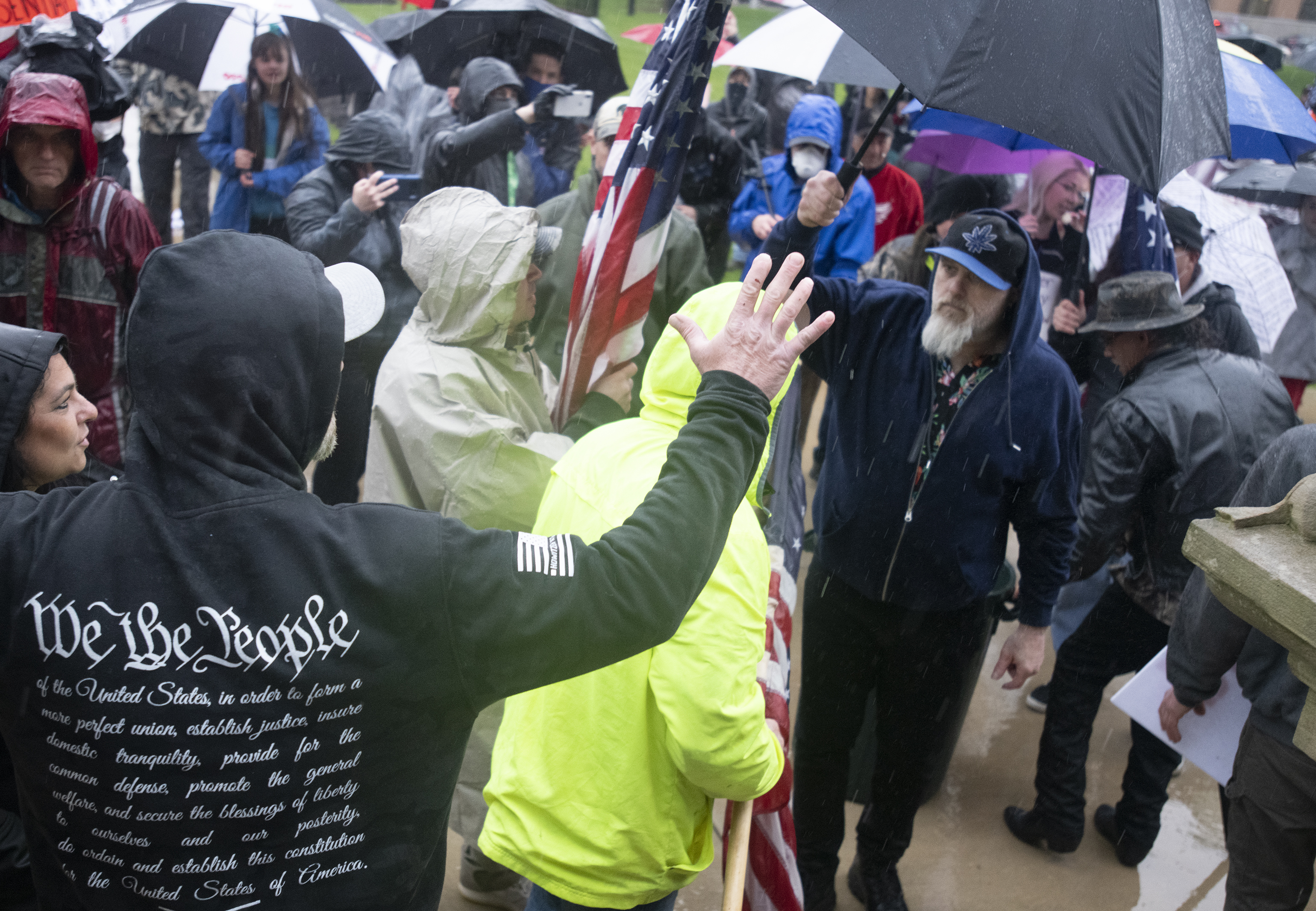 Skirmish at Michigan Capitol over doll with a noose around neck ...