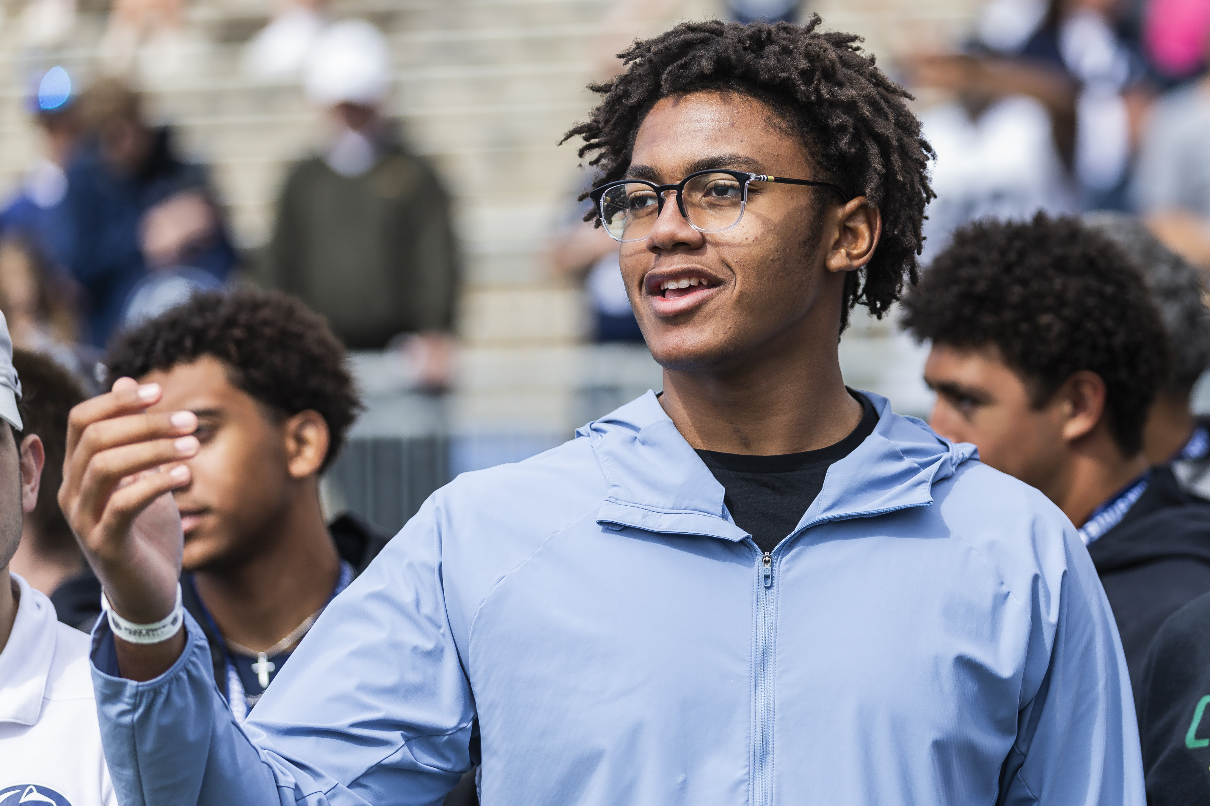 Penn State football recruits at the Blue-White game - pennlive.com