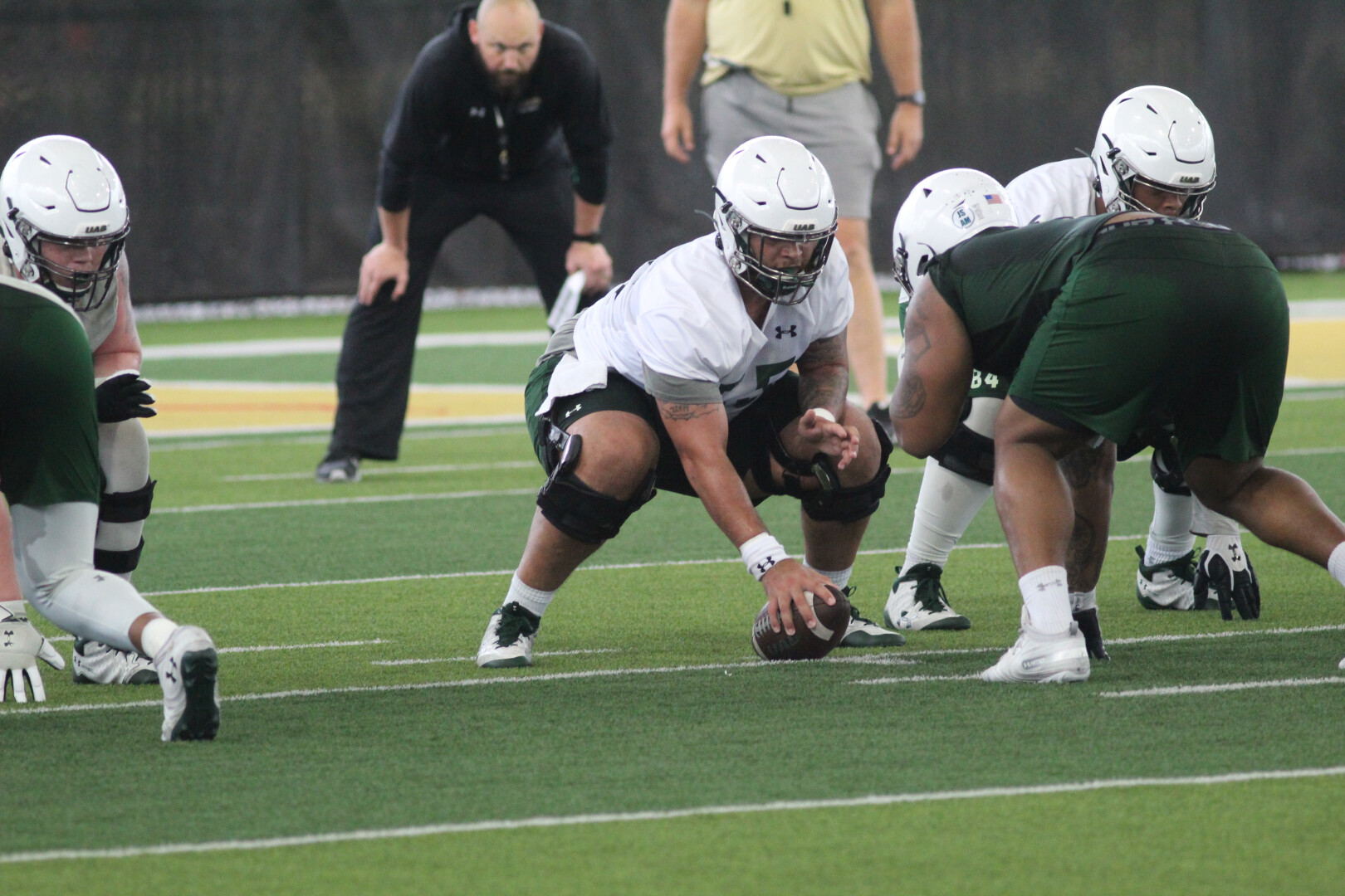 2022 UAB offensive line - al.com