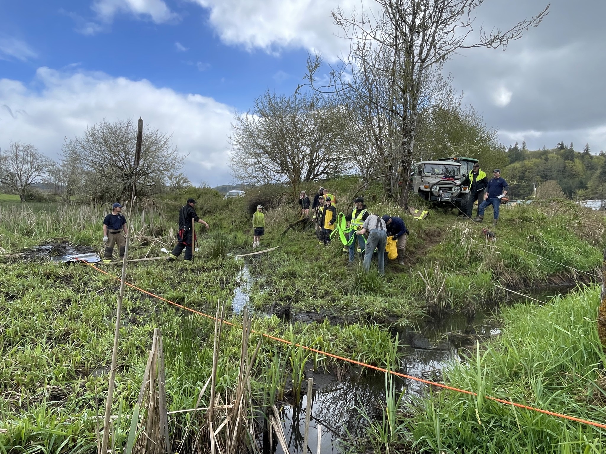 Cow rescue in Mist, Oregon - oregonlive.com