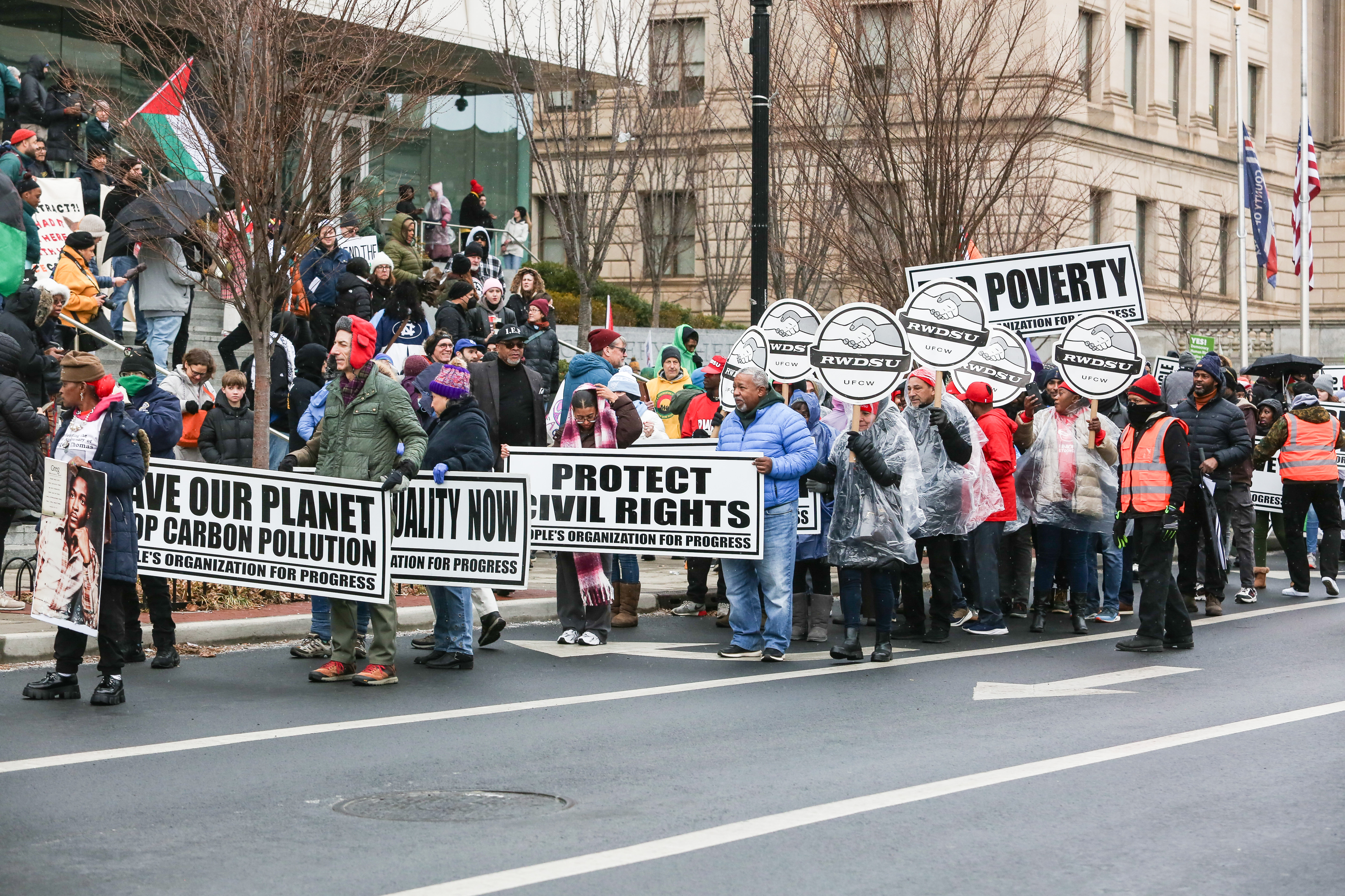 MLK March of Resistance in Newark on Saturday, January 18, 2025. - nj.com
