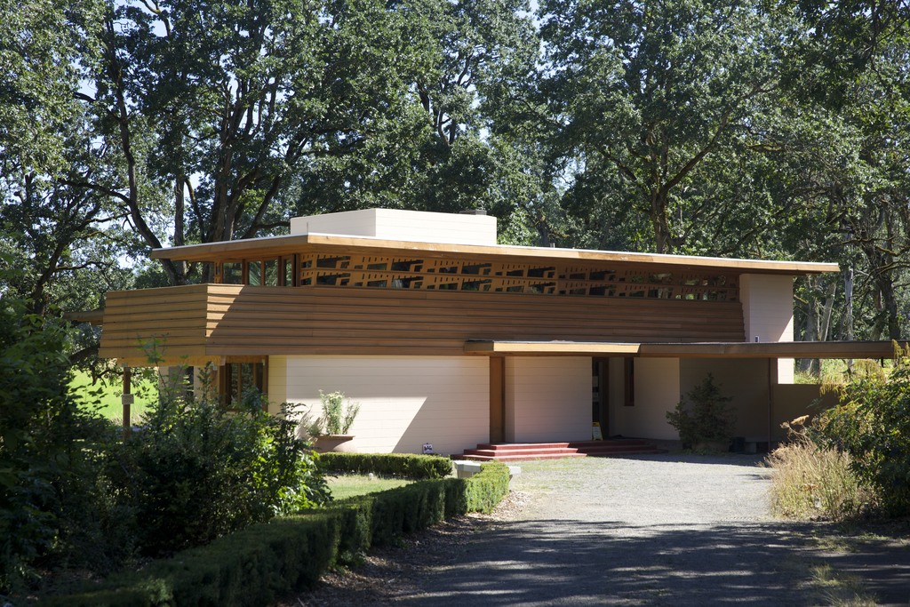 Frank Lloyd Wright Gordon House Plan Site