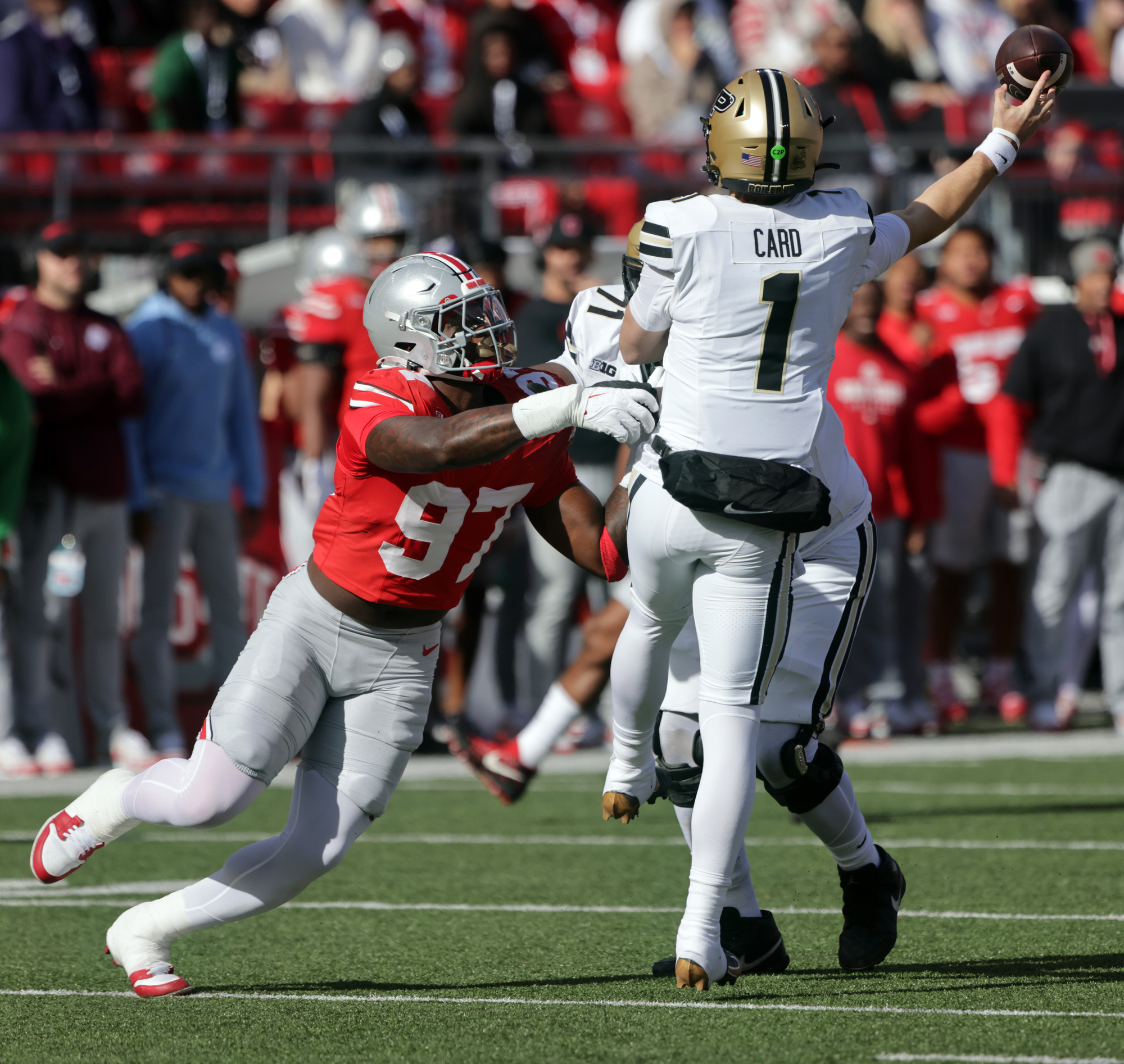 Ohio State Buckeyes vs. Purdue Boilermakers, November 9, 2024 ...