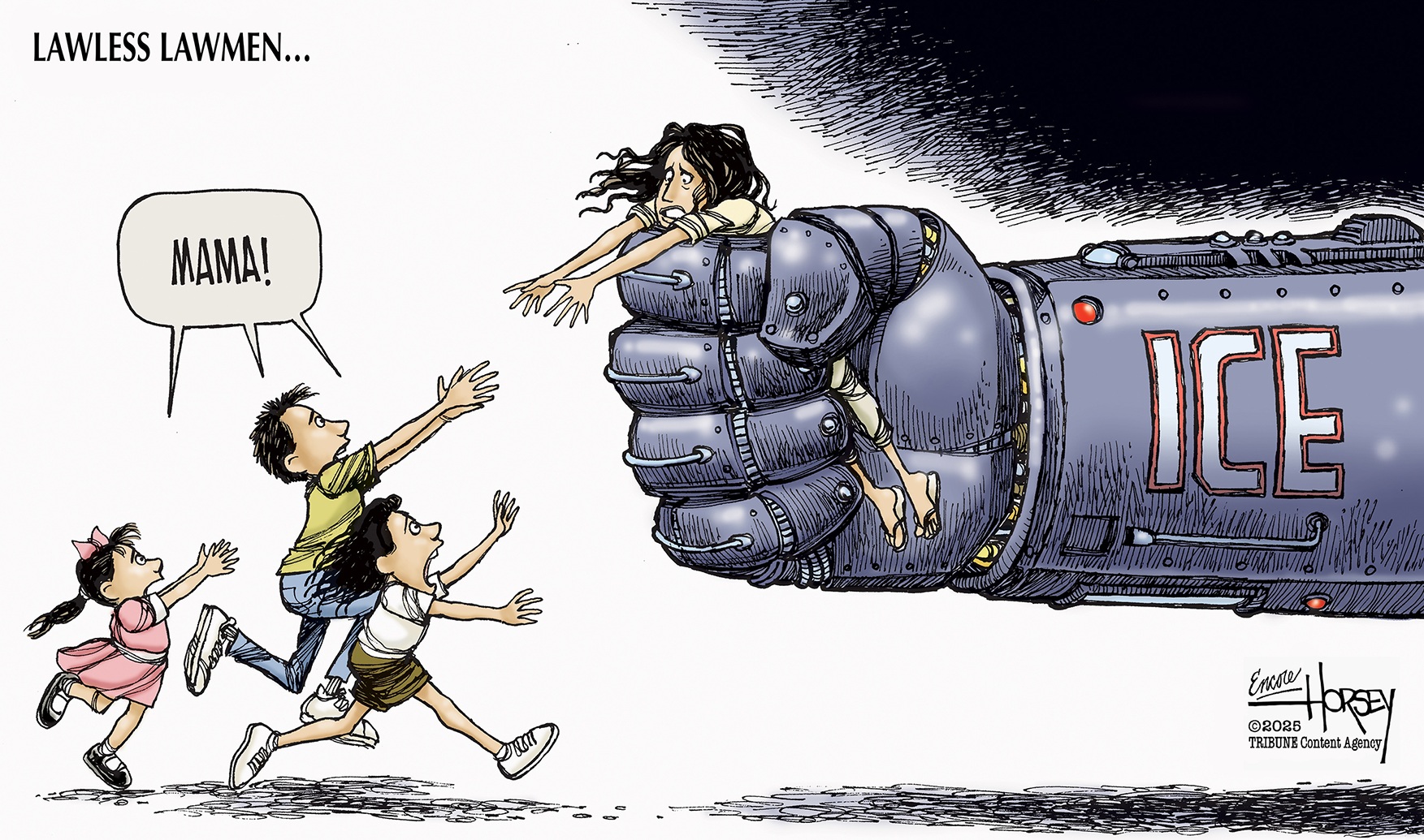 Editorial cartoons for April 27, 2025 - oregonlive.com