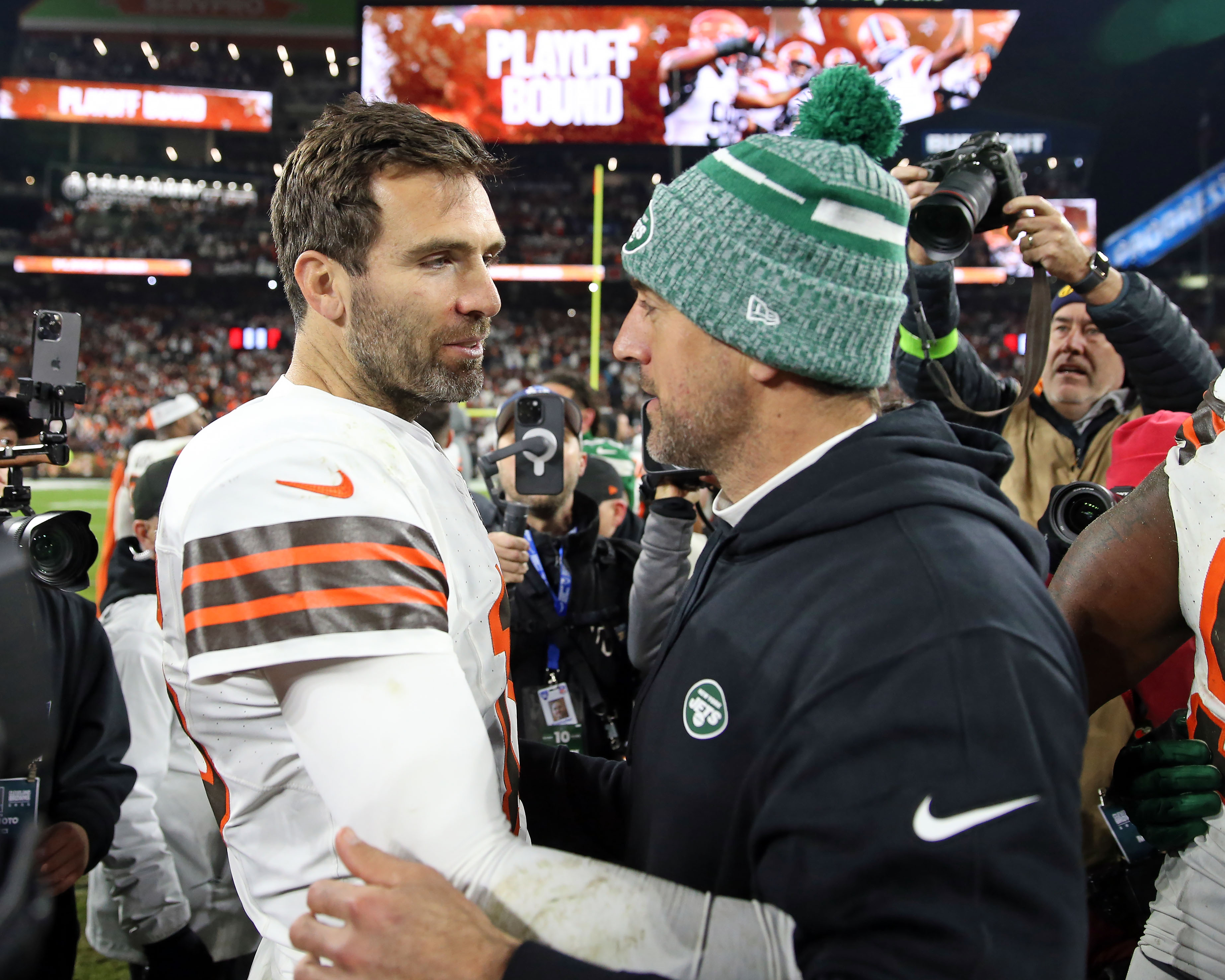 Cleveland Browns Joe Flacco vs. New York Jets, December 28, 2023 ...