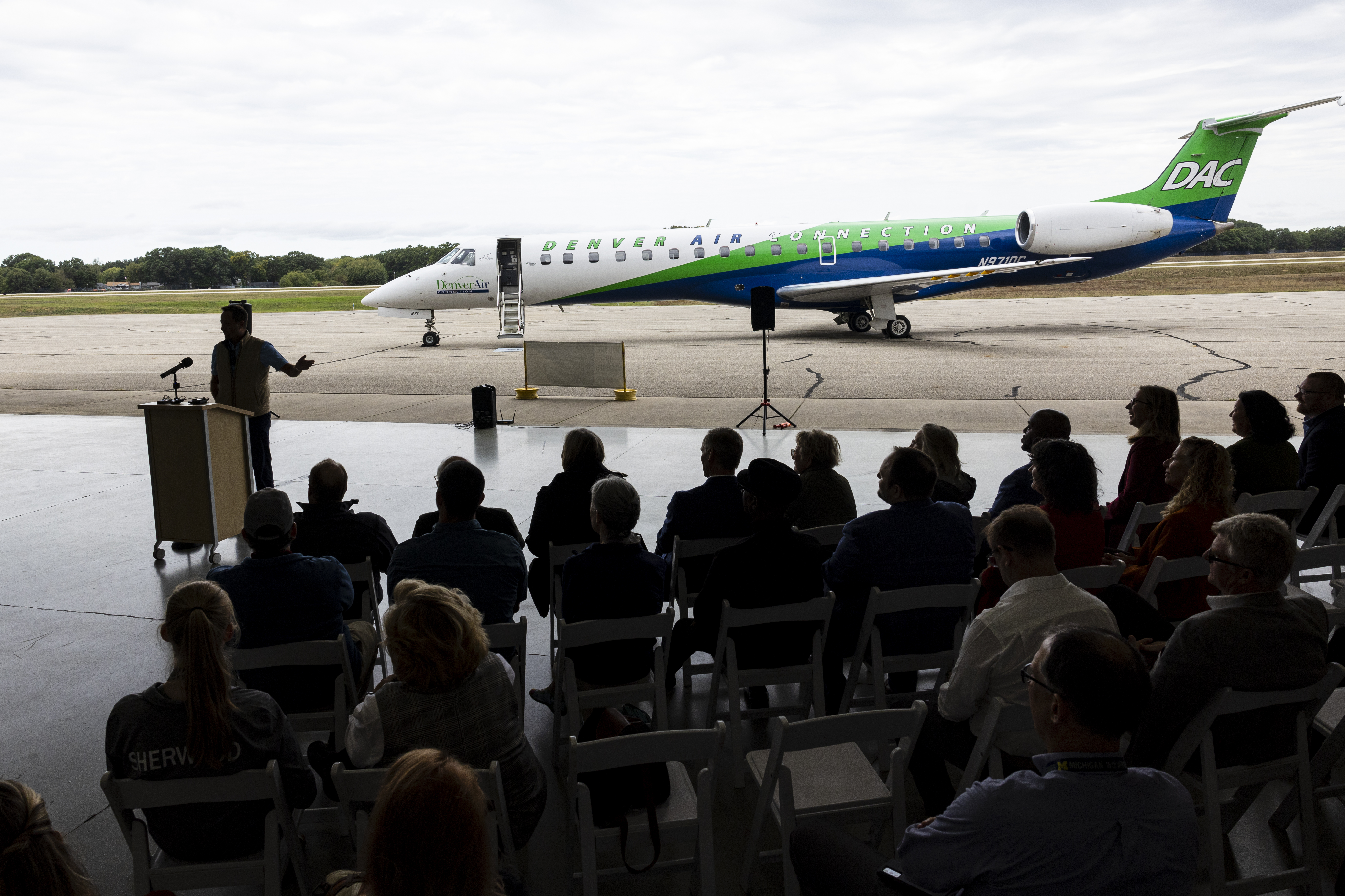 Muskegon County Airport welcomes Denver Air Connection - mlive.com