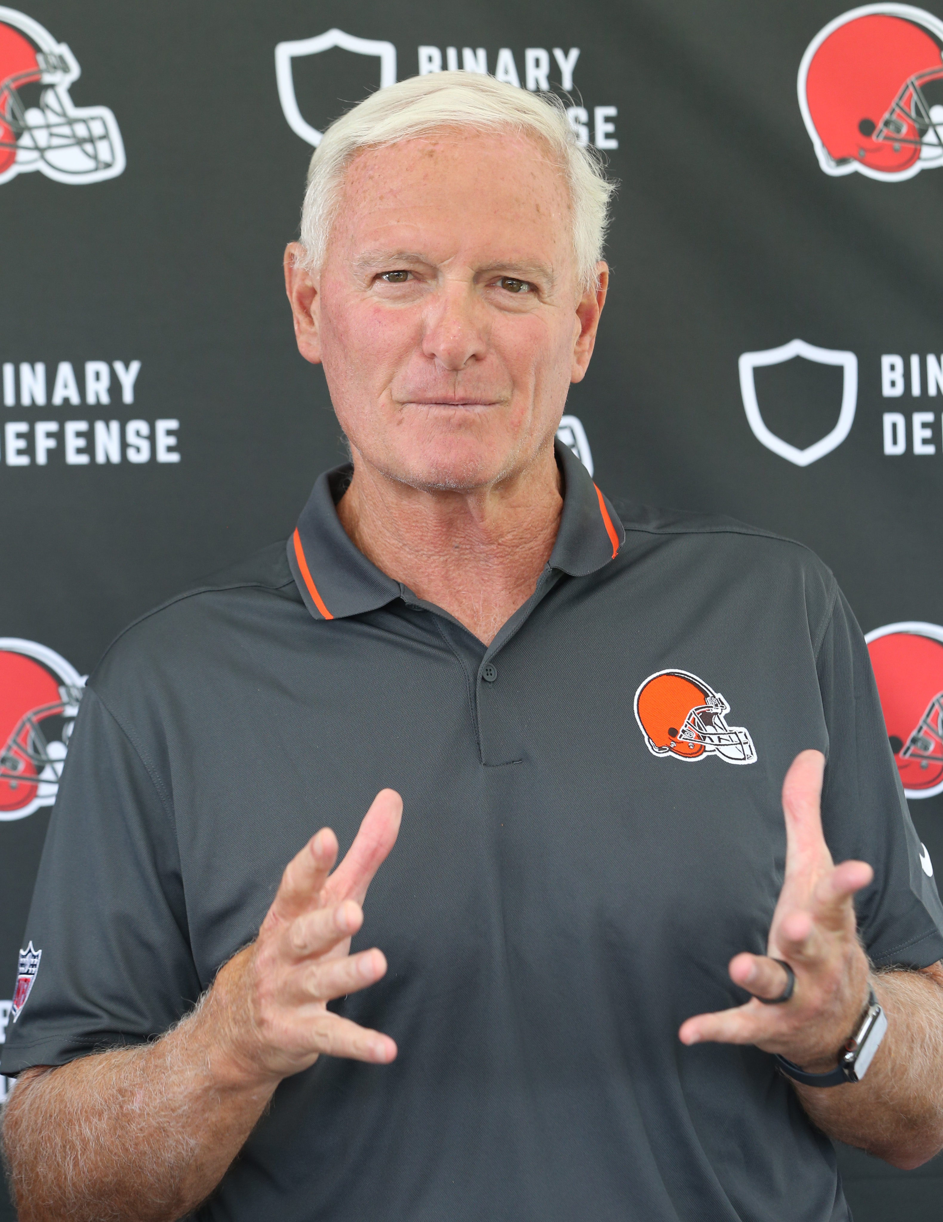 Jimmy and Dee Haslam hold annual training camp press conference, July ...