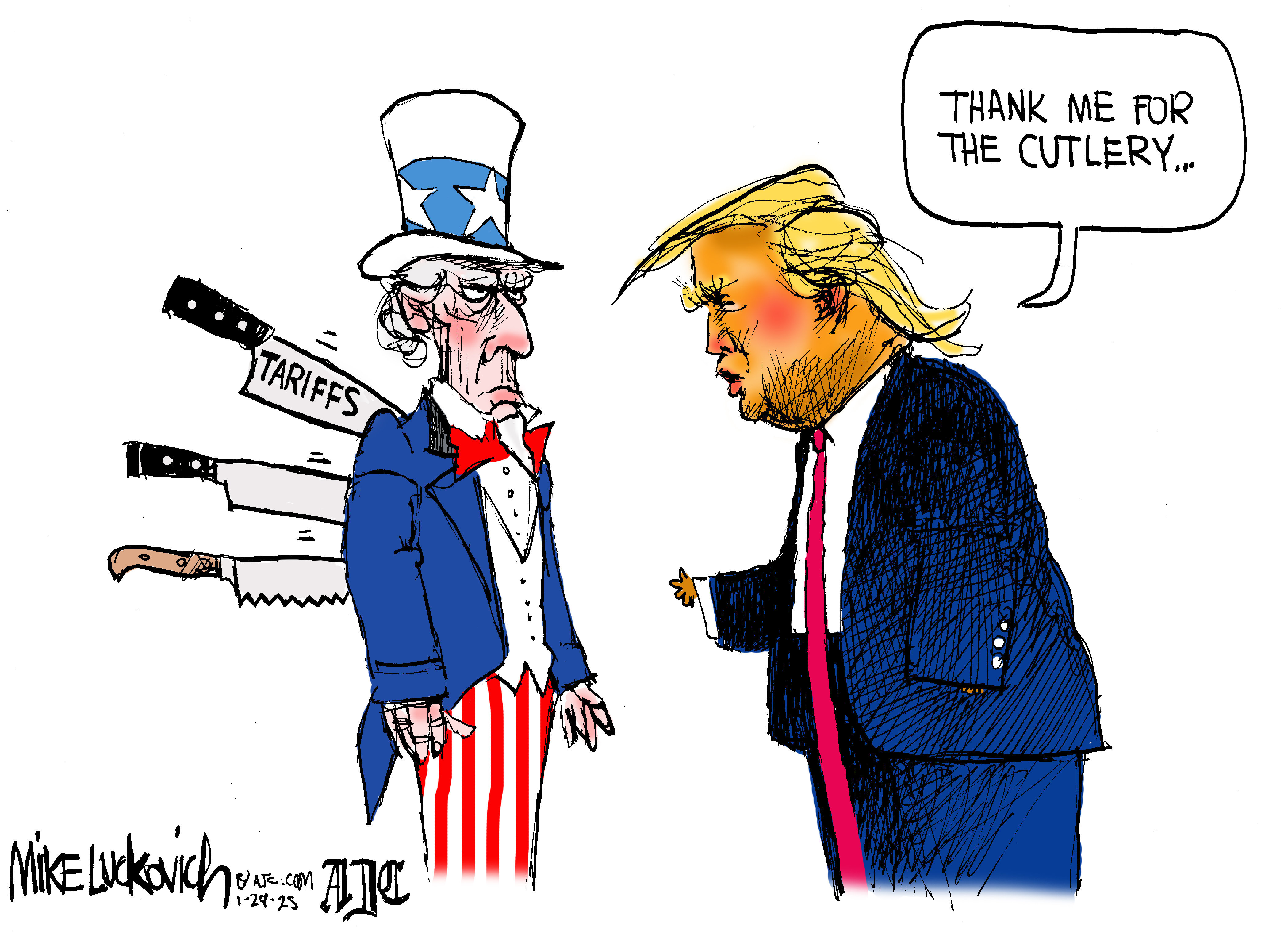 Editorial cartoons for Feb. 2, 2025 - oregonlive.com