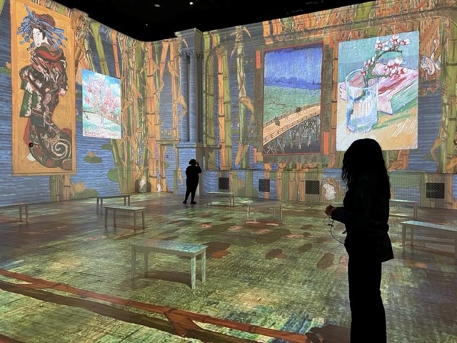 "Immersive Van Gogh" exhibition at Lighthouse ArtSpace in Detroit ...