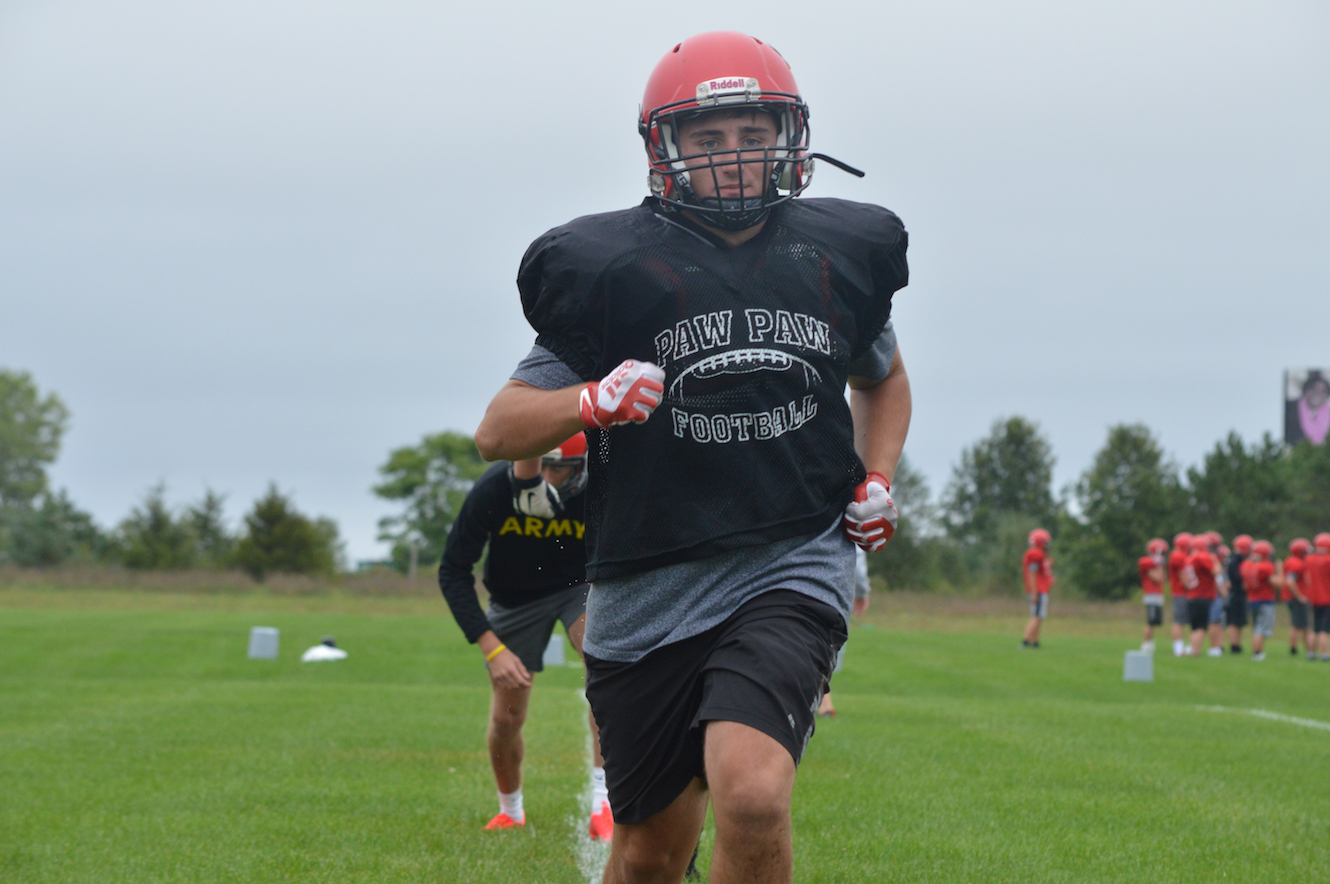 Paw Paw football holds first practice after 2020 season restart - mlive.com