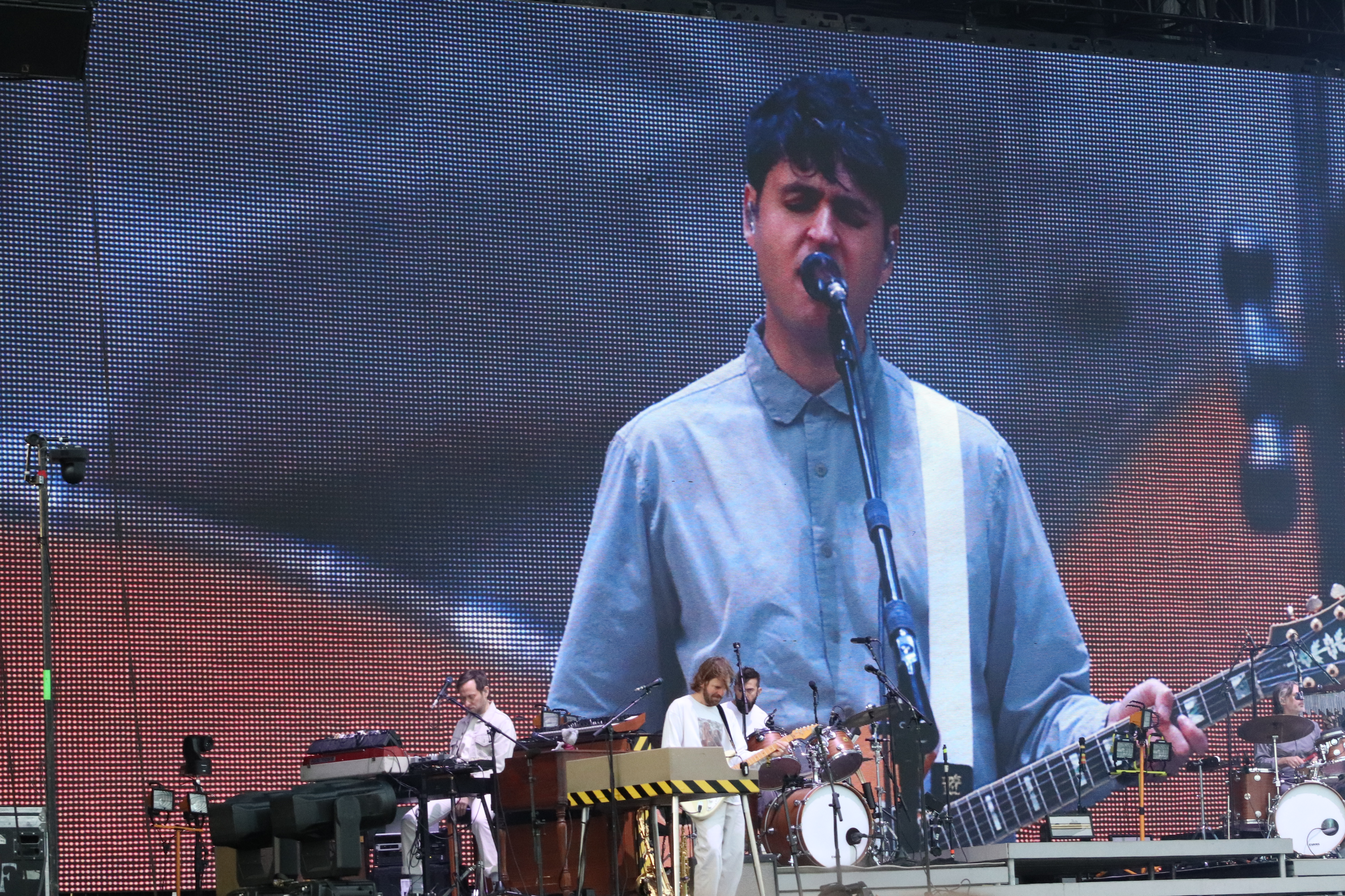 Vampire Weekend performs Sunday, May 25 on Green Stage at Boston ...