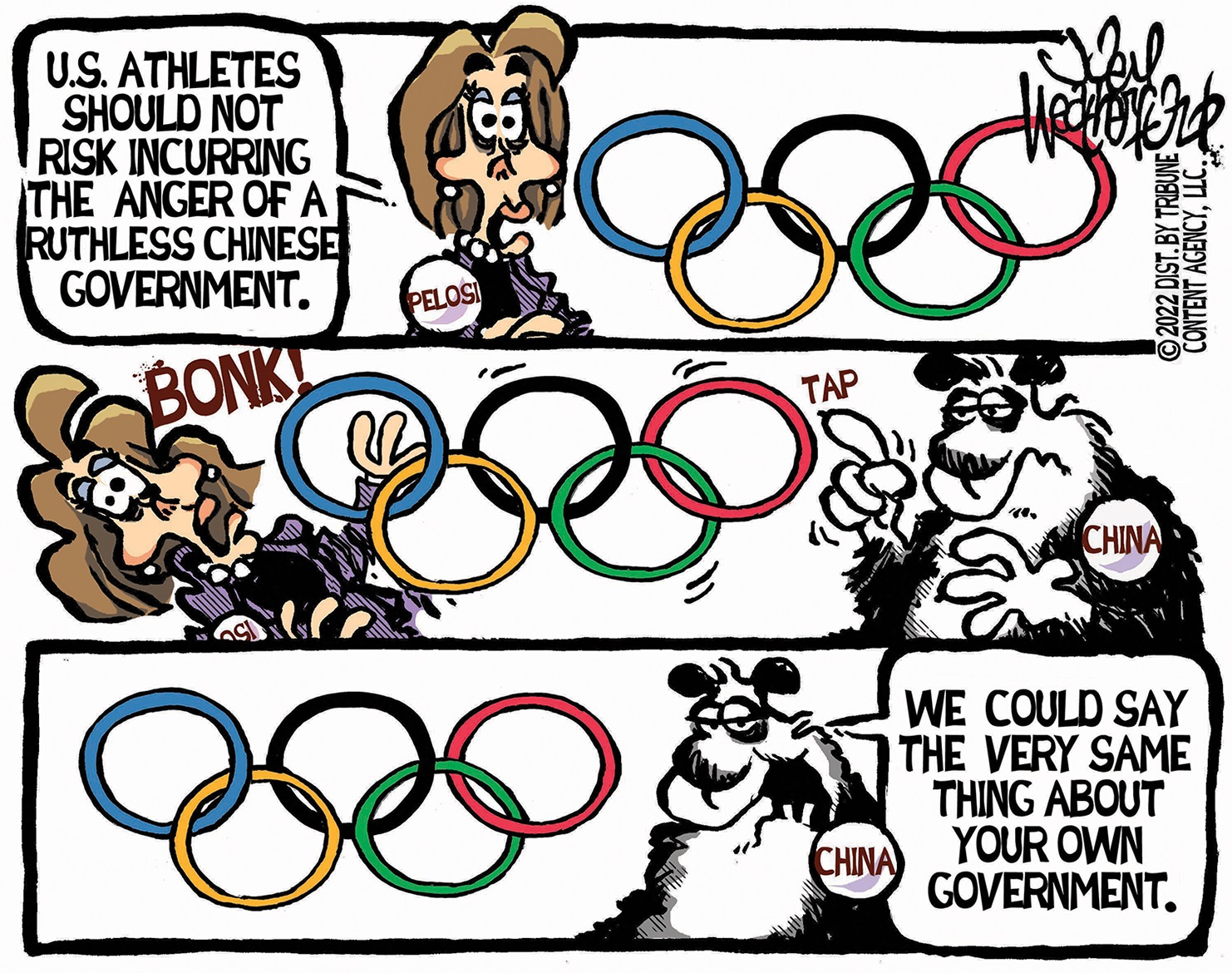 Editorial cartoons for Feb. 13 2022 - cleveland.com