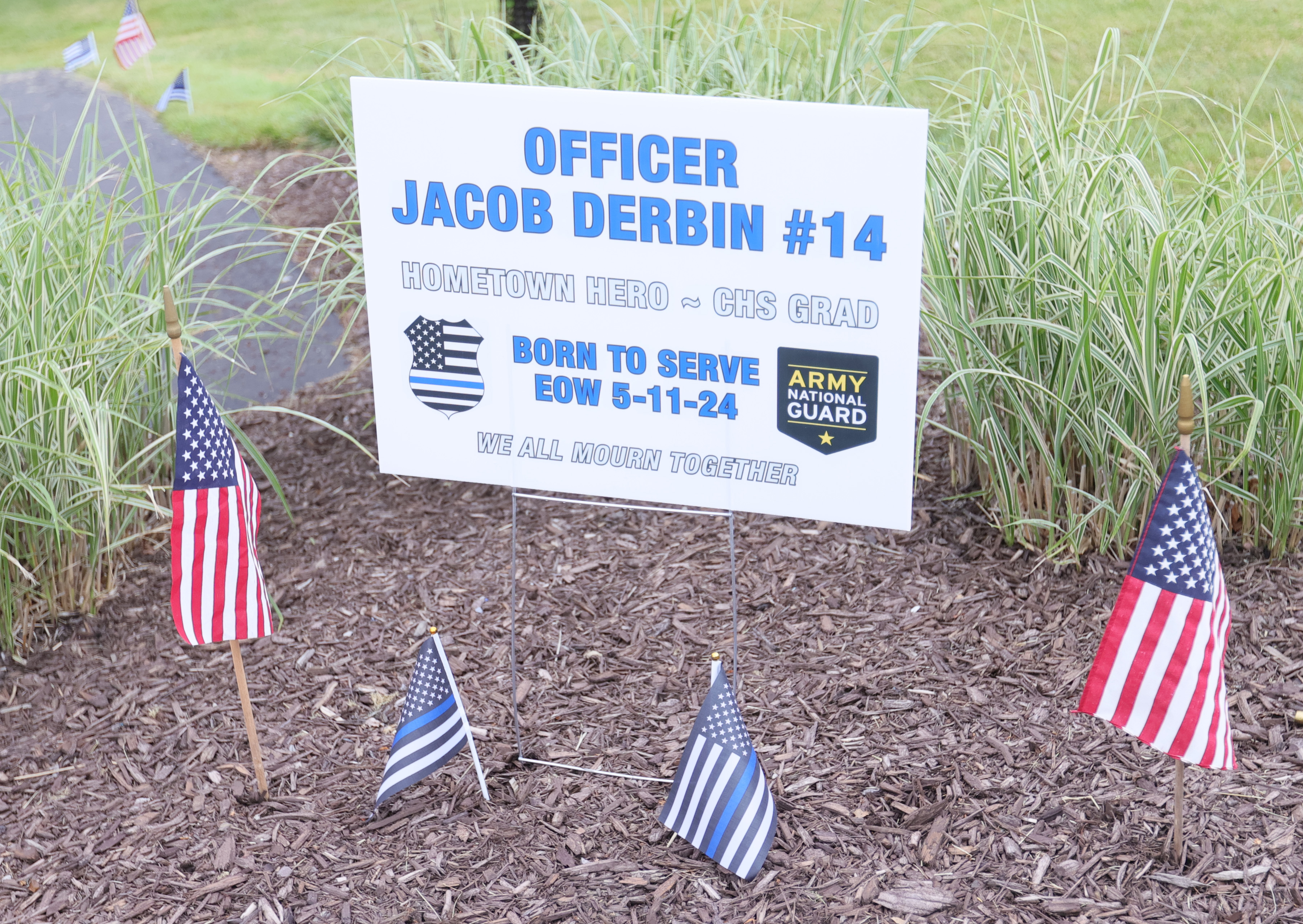 Memorial service for Euclid police officer Jacob Derbin, May 18, 2024 ...