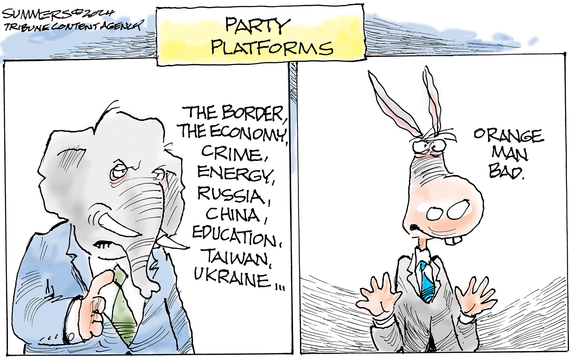 Editorial cartoons for April 14, 2024 - cleveland.com