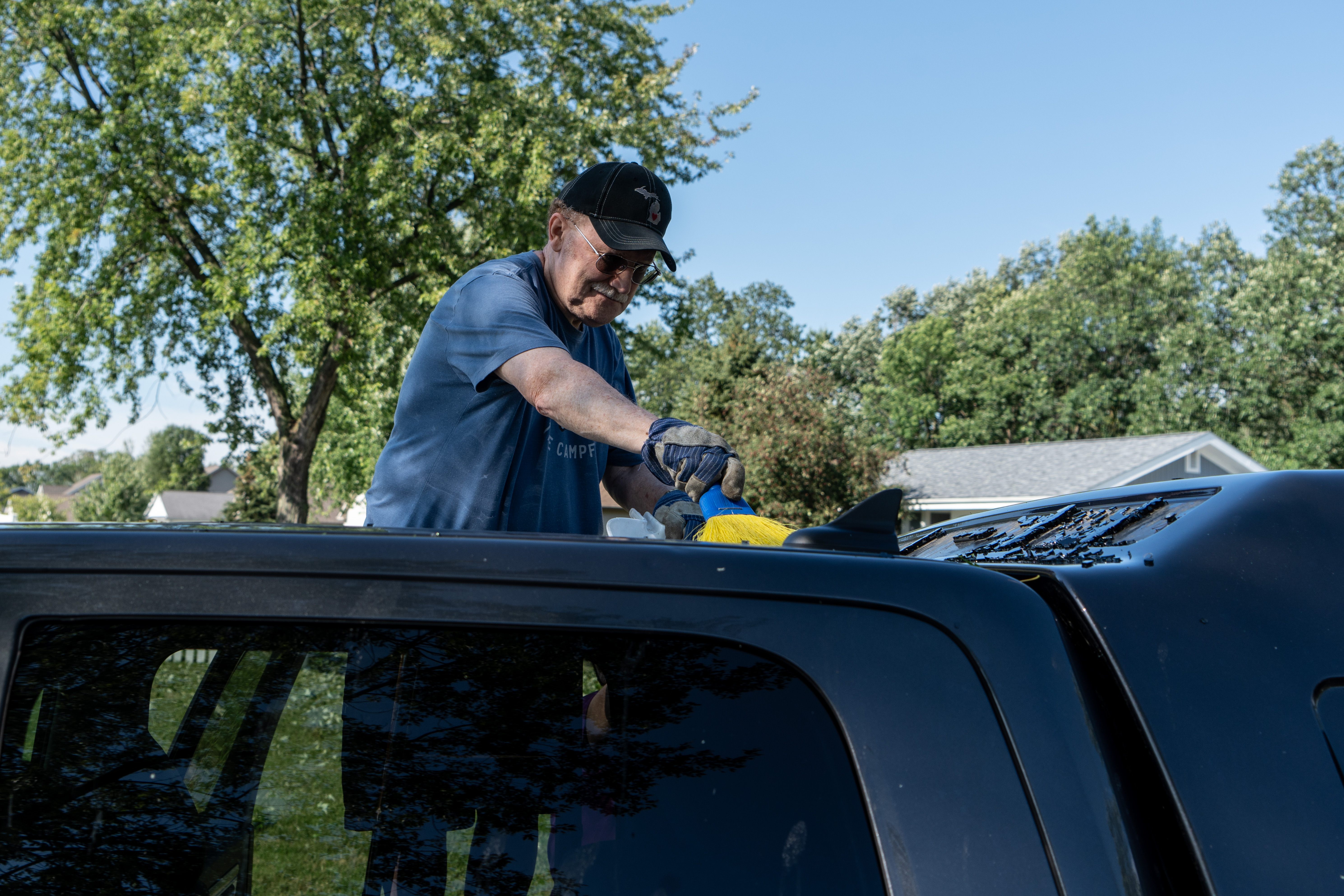 Tennis ball-sized hail blasts Davison in thunderstorm - mlive.com