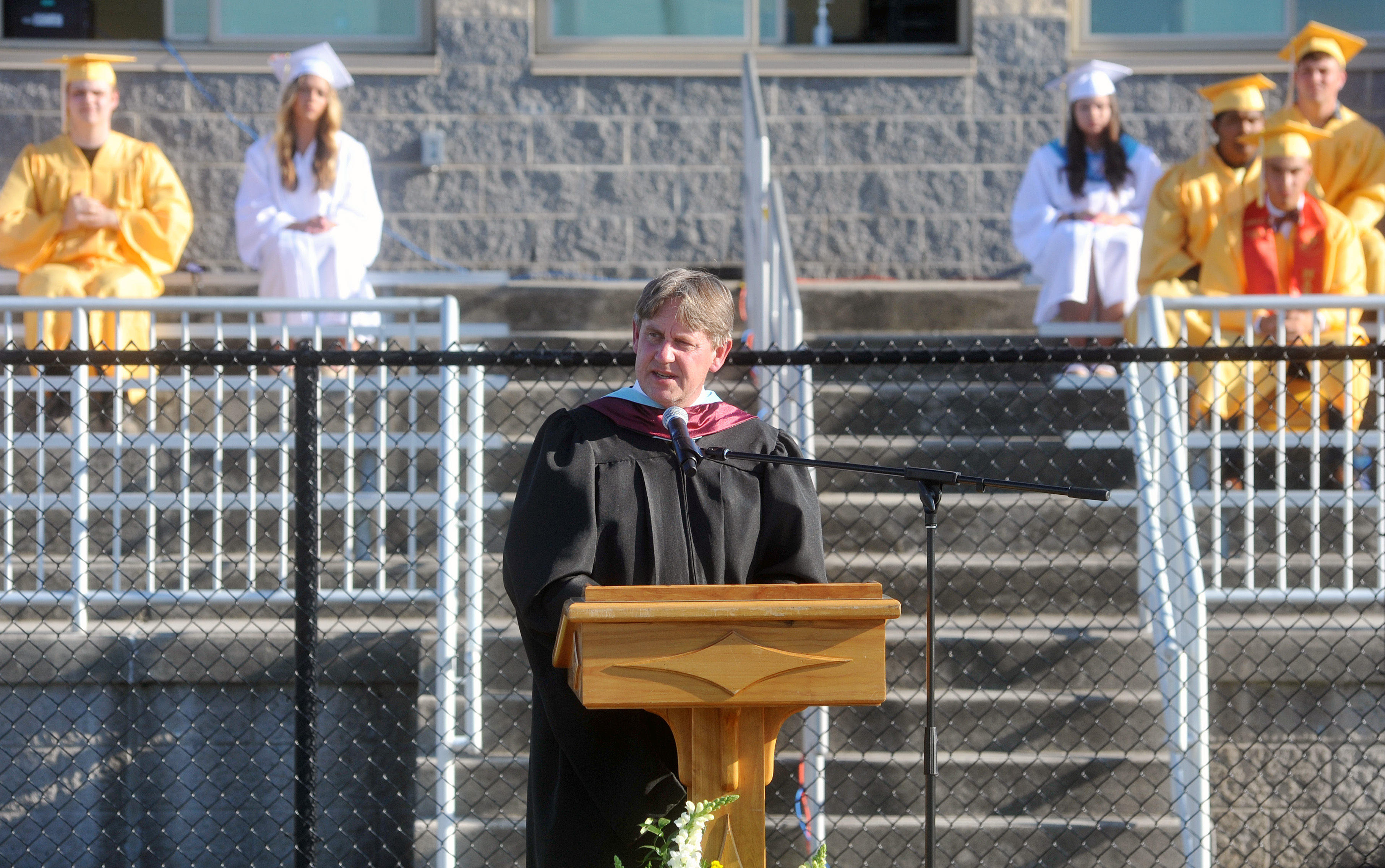 Bordentown High School Seniors Held Their Graduation at the school on 6 ...