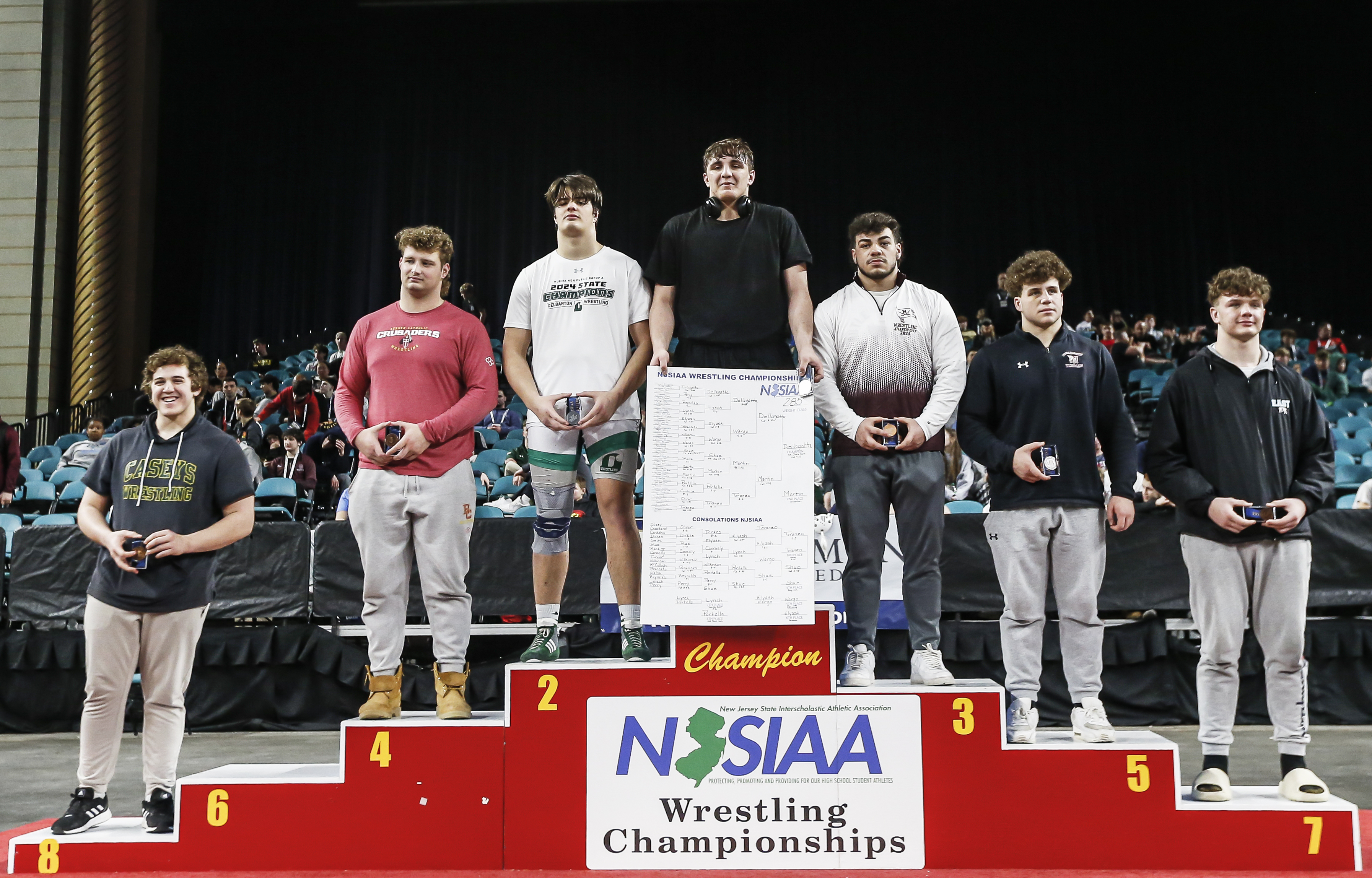 NJSIAA State Wrestling 2024 medalists for the boys and girls ...