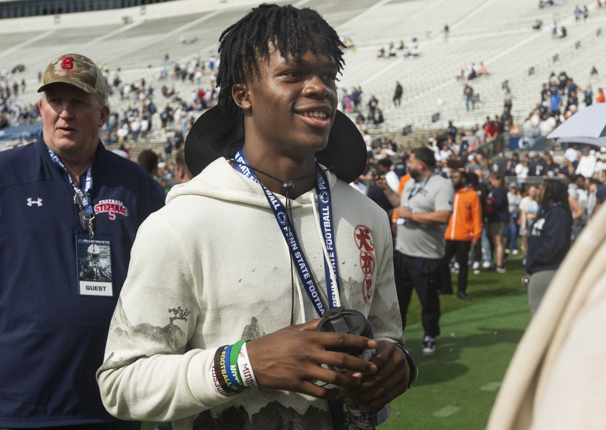 Penn State recruits on hand for Blue-White Game, 2023 - pennlive.com