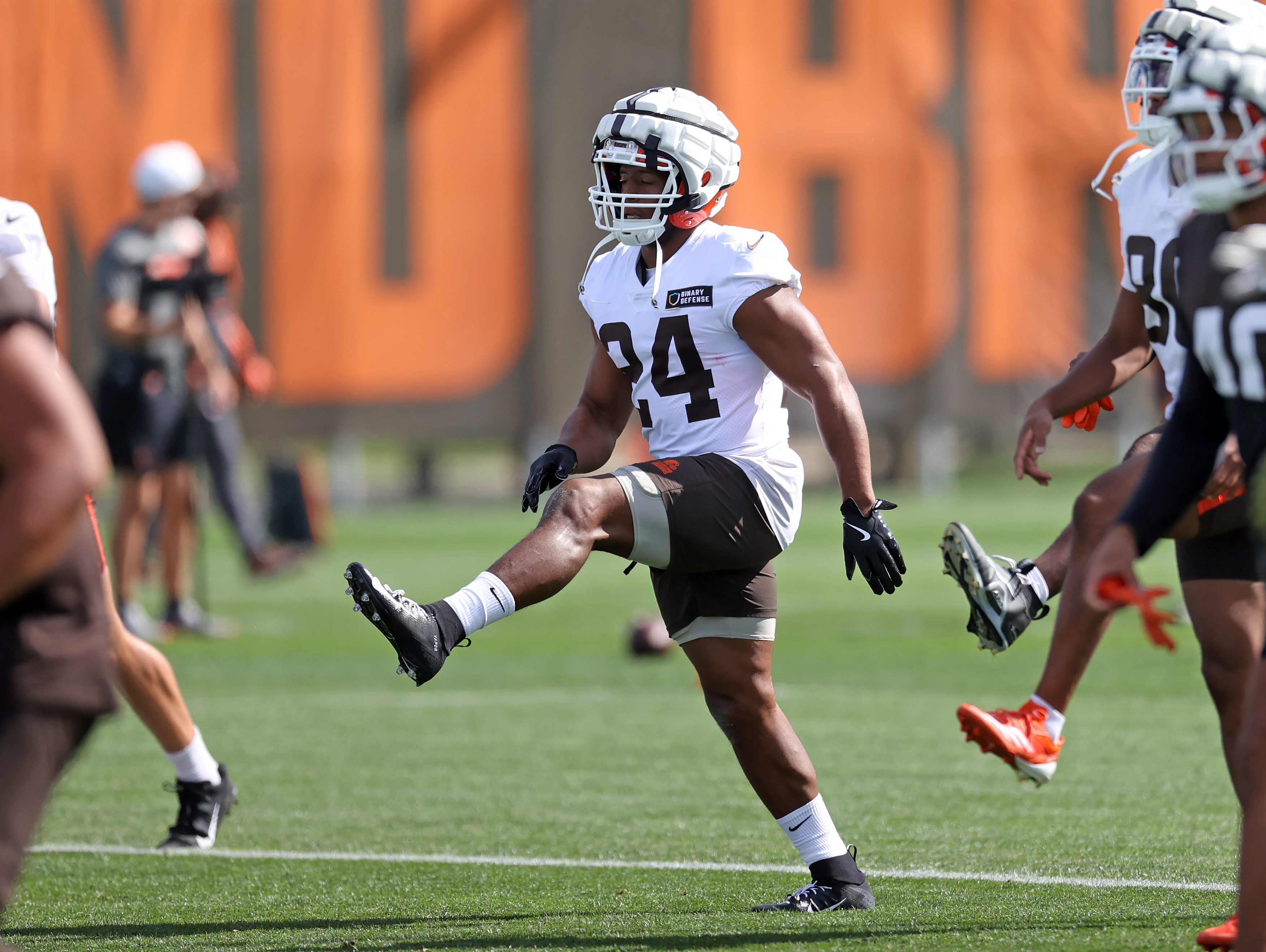 Cleveland Browns Nick Chubb returns to practice, October 2, 2024 ...