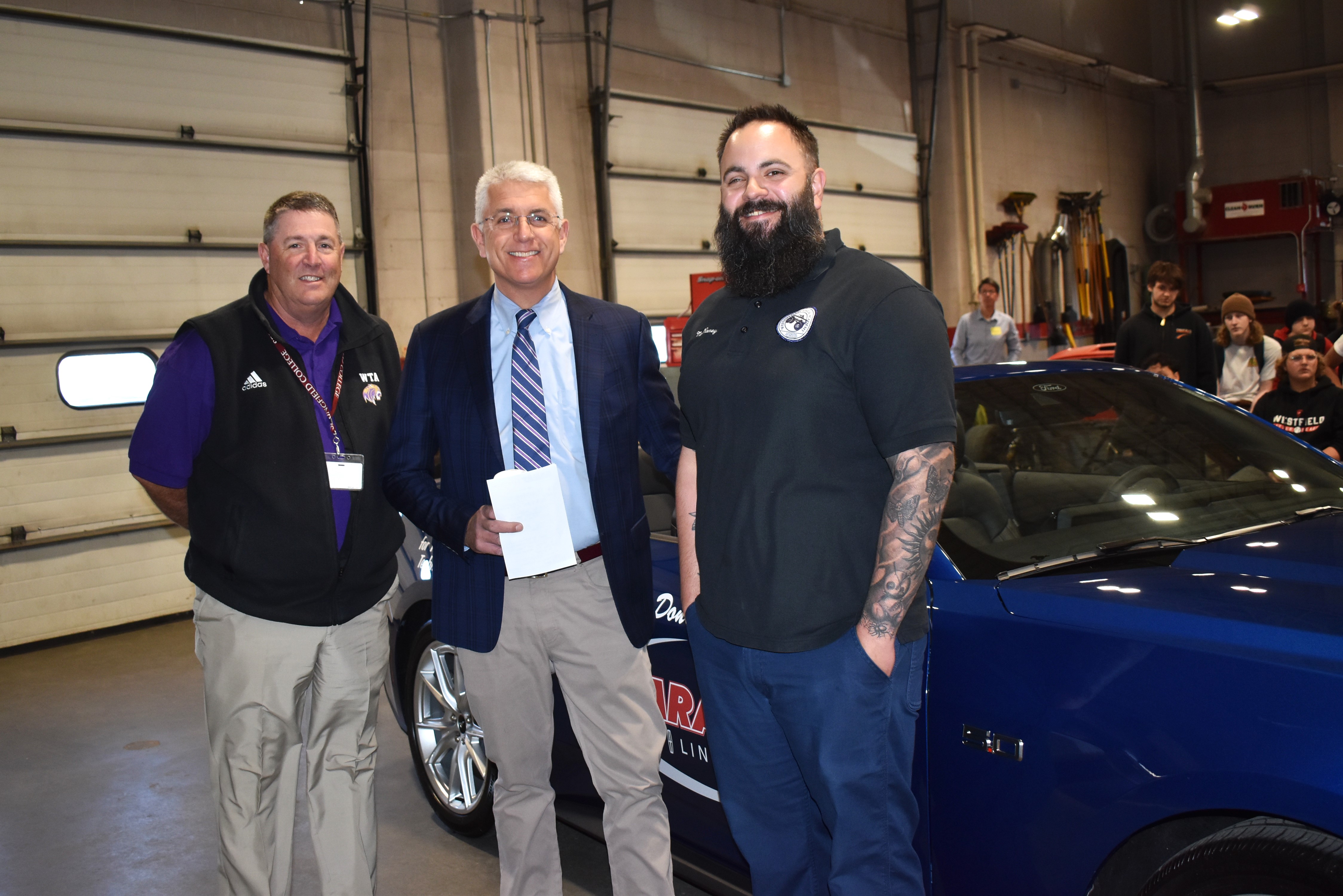 Sarat Ford donates 2024 Ford Mustang GT convertible to Westfield ...