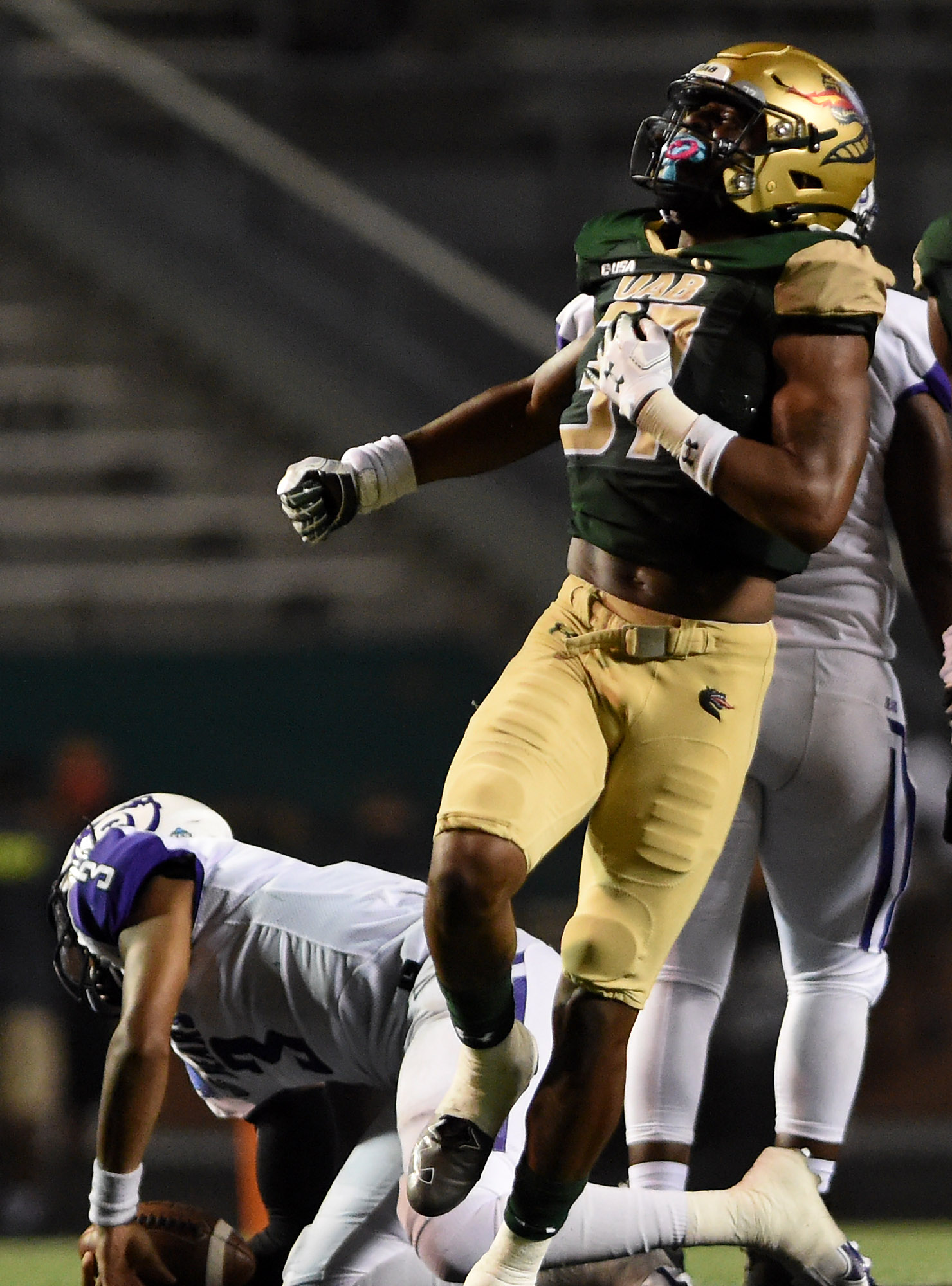 UAB outside linebacker Nikia Eason Jr. - al.com