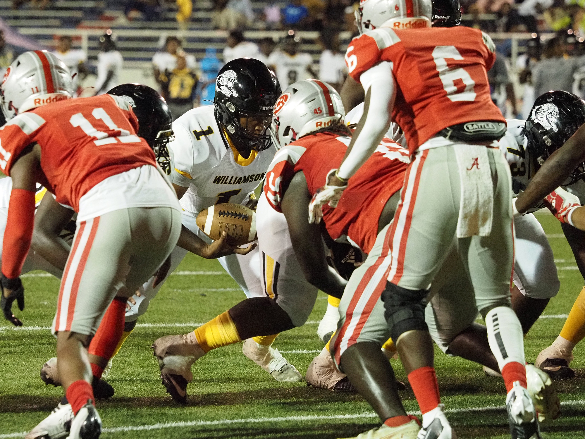 Williamson at B.C. Rain football - al.com