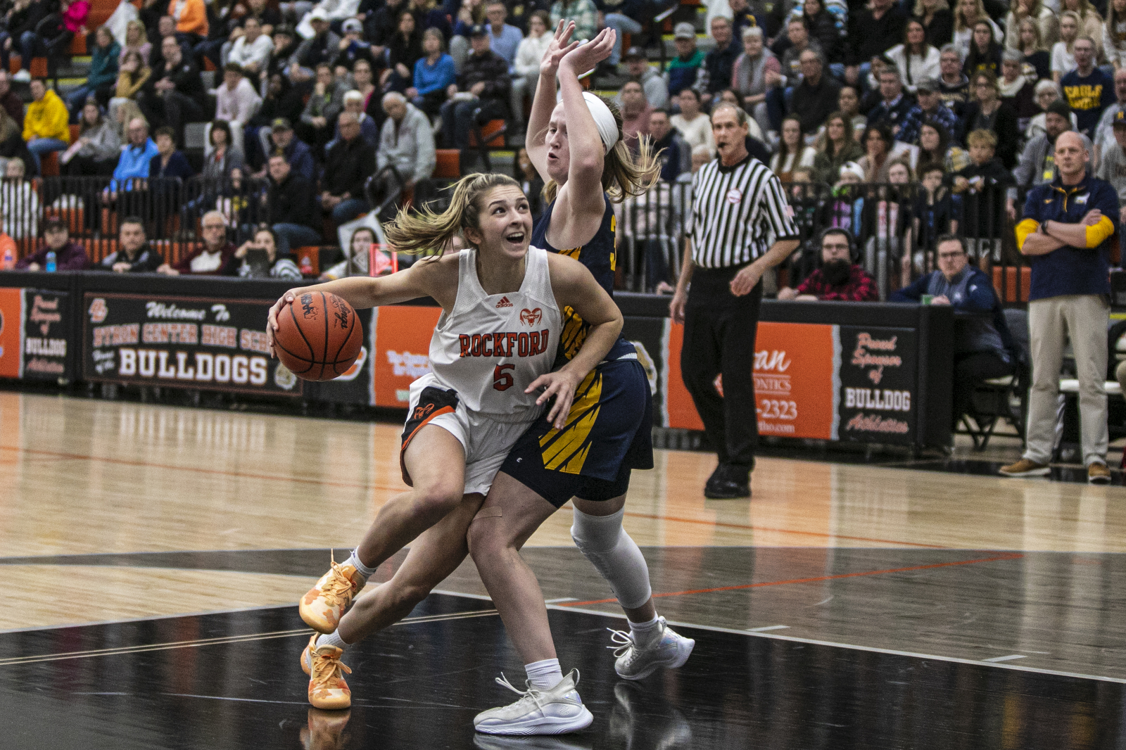 Rockford defeats Hudsonville in girls basketball division 1 regional ...