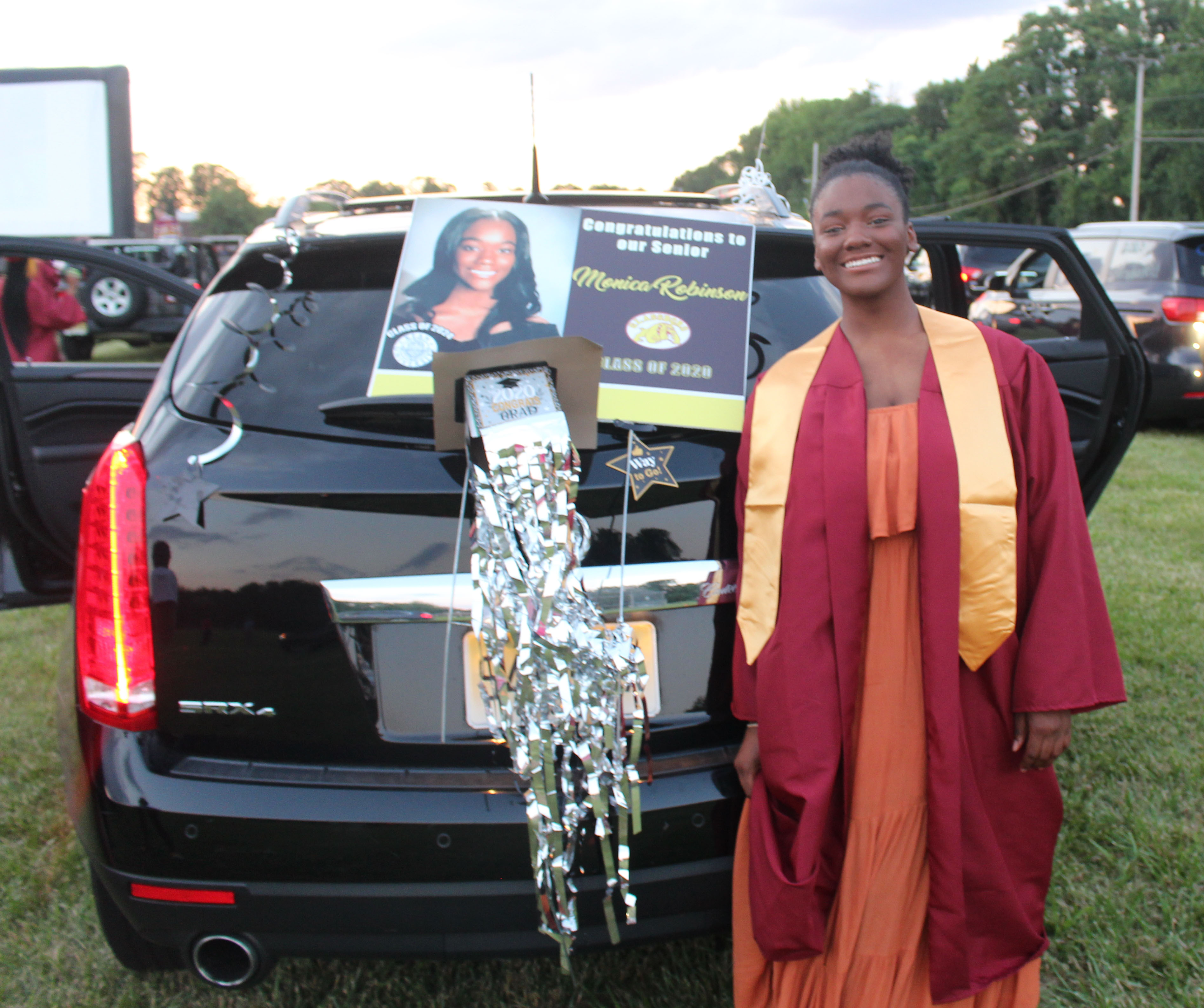 Glassboro High School's drive-in graduation ceremony - nj.com