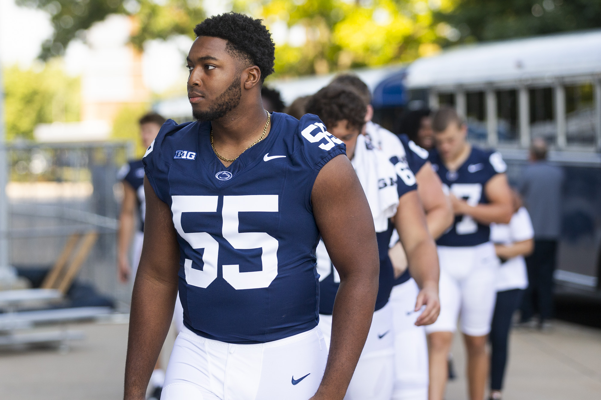Penn State freshmen at football picture day - pennlive.com
