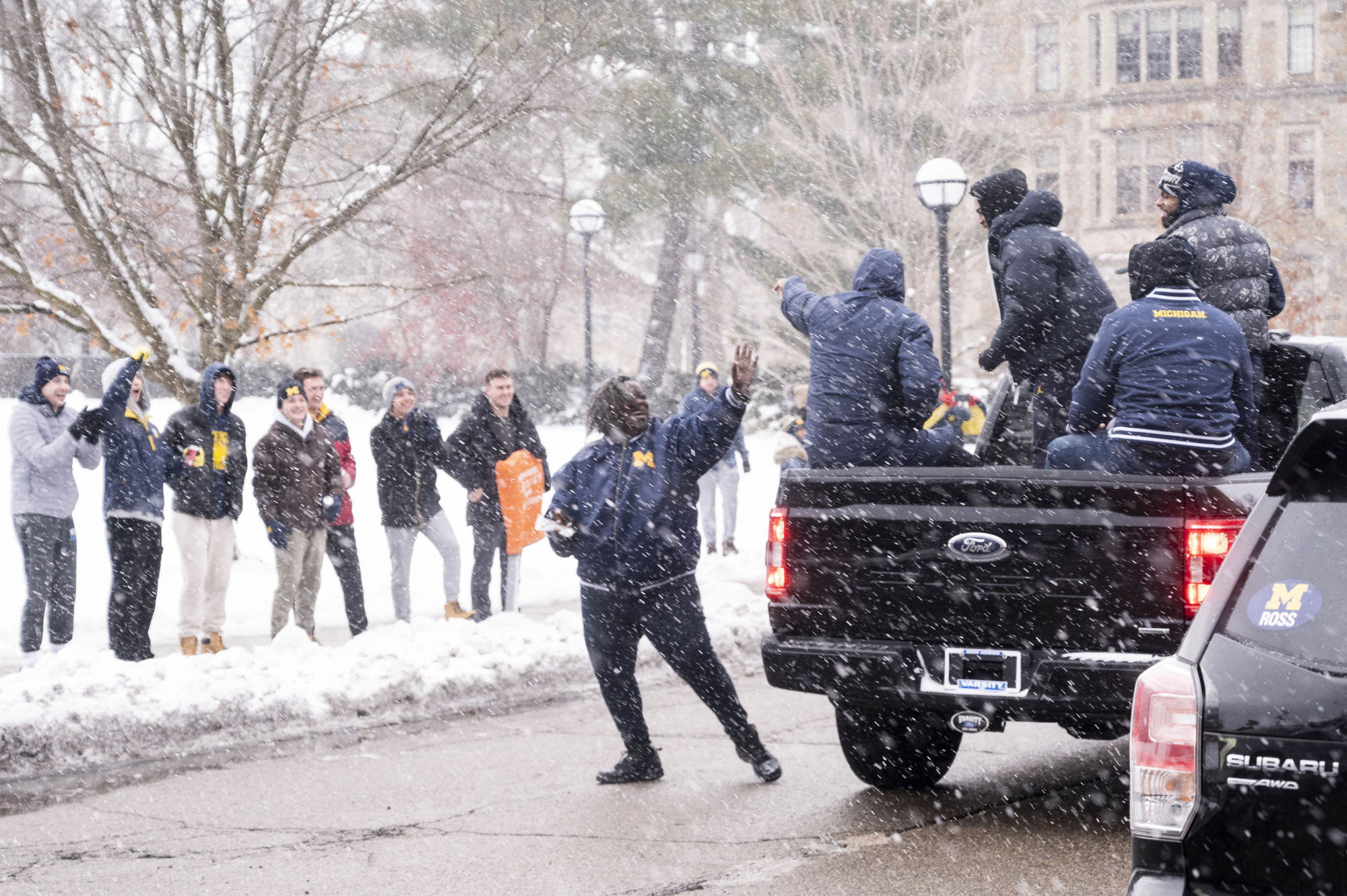 Michigan football celebrated as national champions at parade in Ann ...