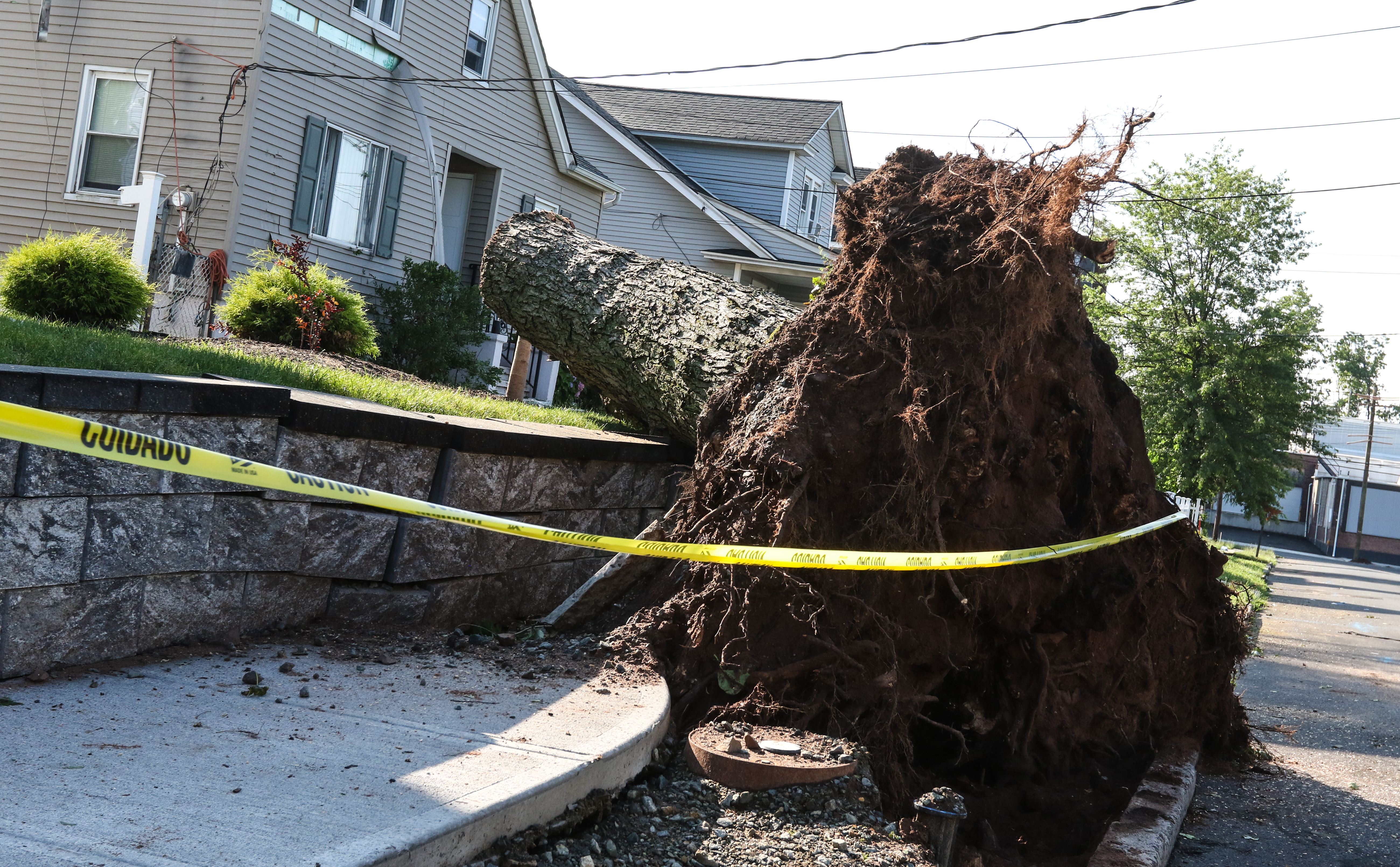 Plainfield, N.J. storm damage on Friday, July 4 - nj.com