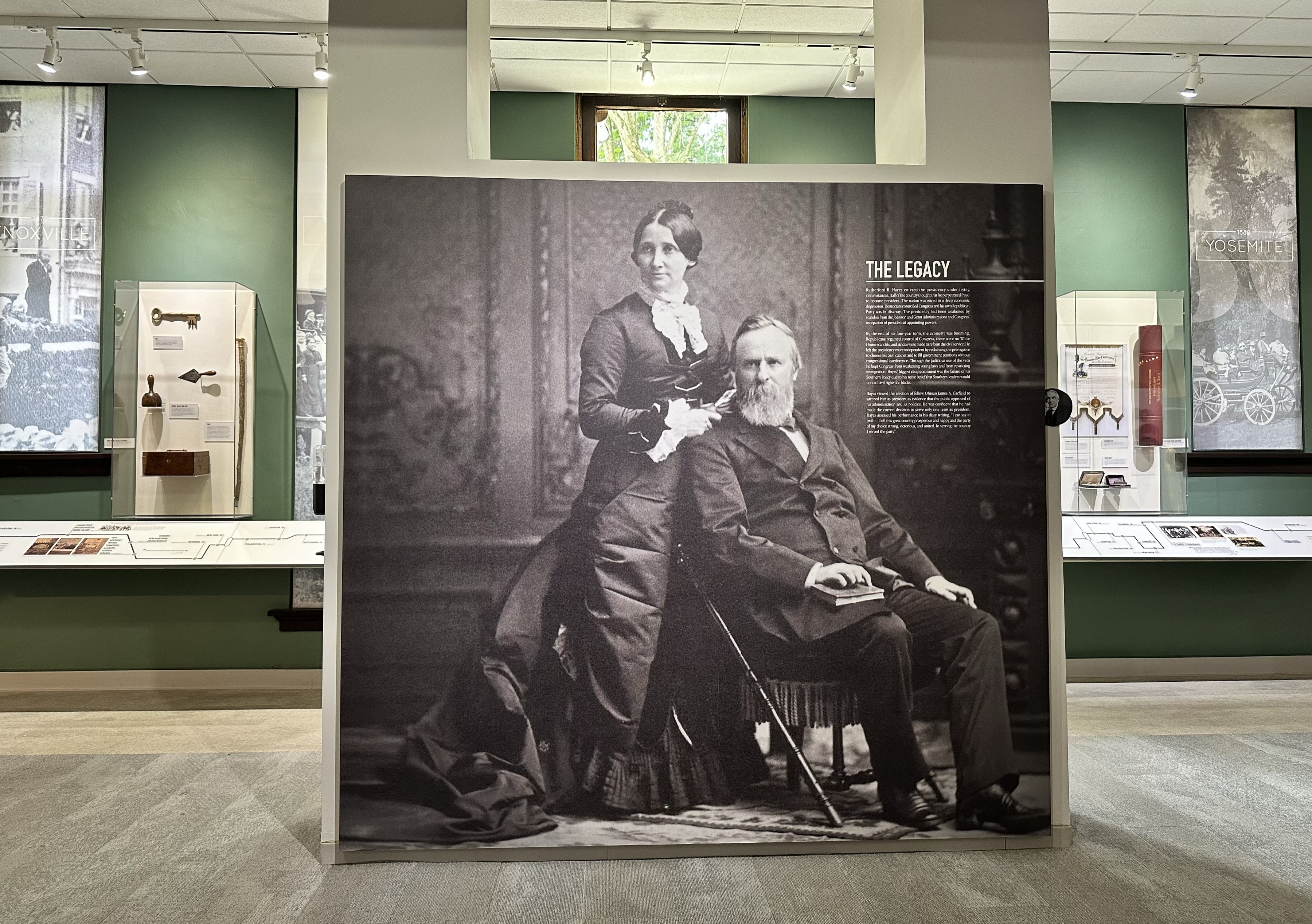 Touring the Rutherford B. Hayes Presidential Library & Museums at ...
