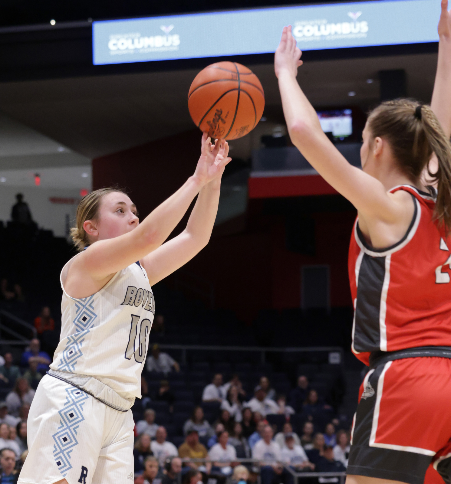 Rootstown vs Columbus Grove, Div VI, girl's basketball finals ...