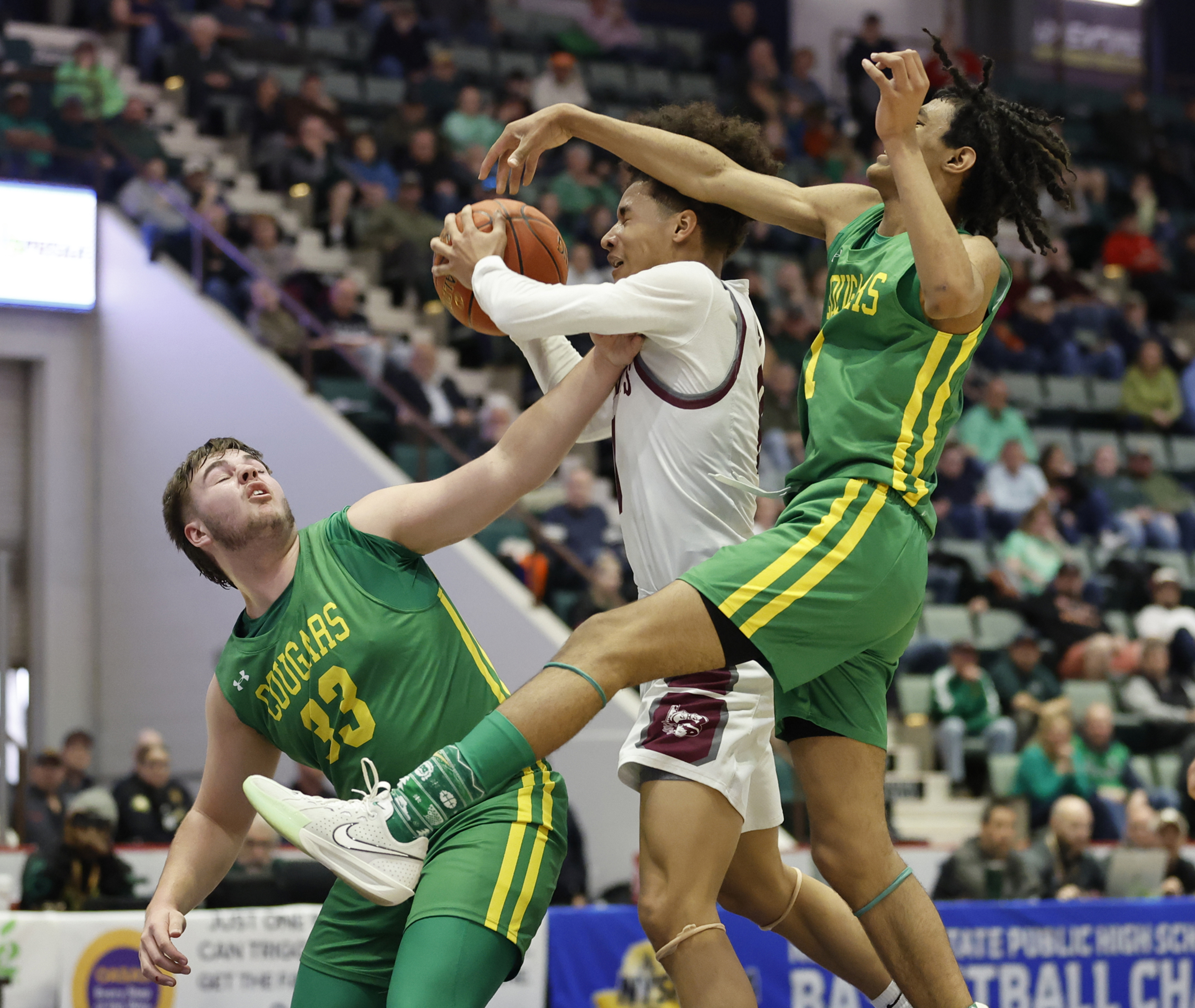 New York State class D Boys basketball final: Sackets Harbor Central vs ...