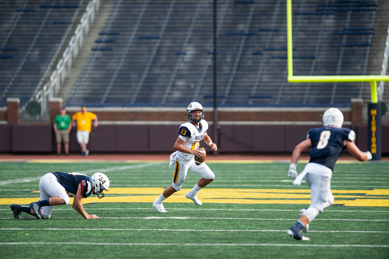 Saline vs. Hudsonville high school football at the Big House - mlive.com