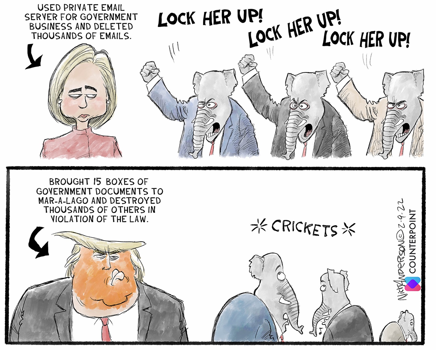 Editorial cartoons for Feb. 13 2022 - cleveland.com