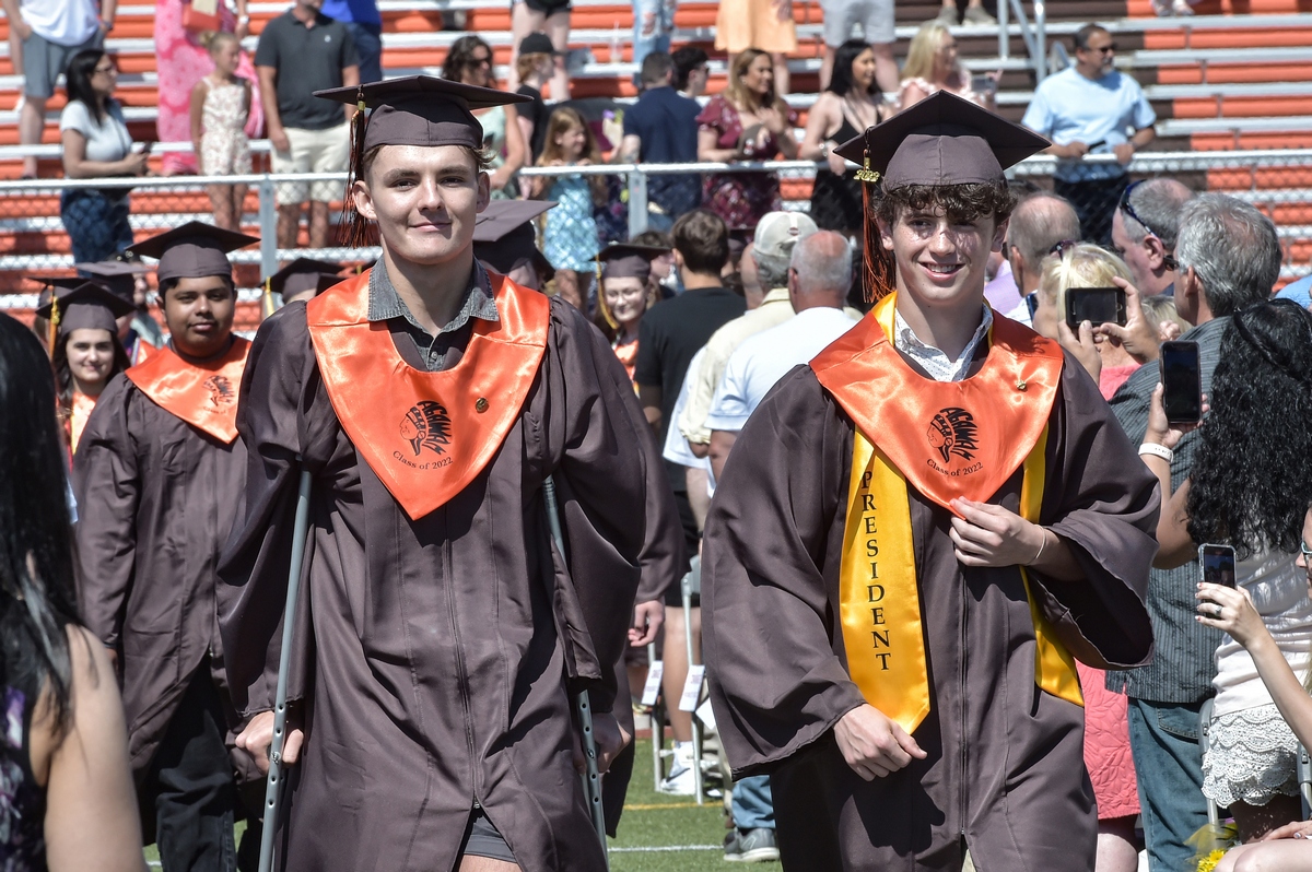 Agawam High School marks 100th graduation ceremony with Class of 2022 ...