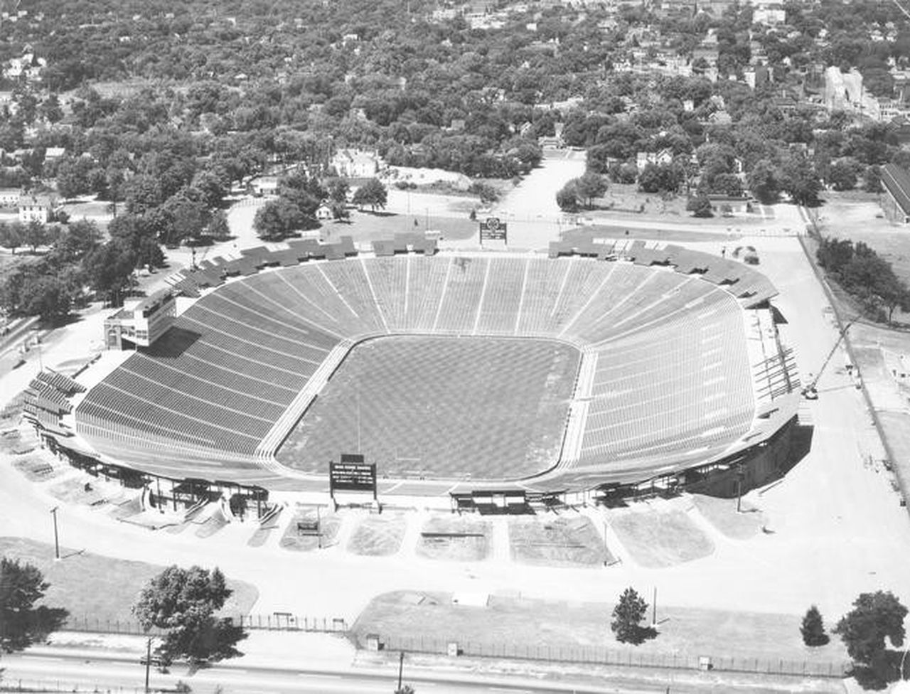 Michigan Stadium Scoreboard Through the Years - mlive.com