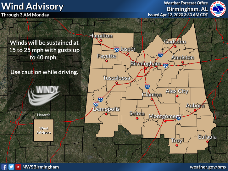 Outbreak of severe storms expected today in Alabama - al.com