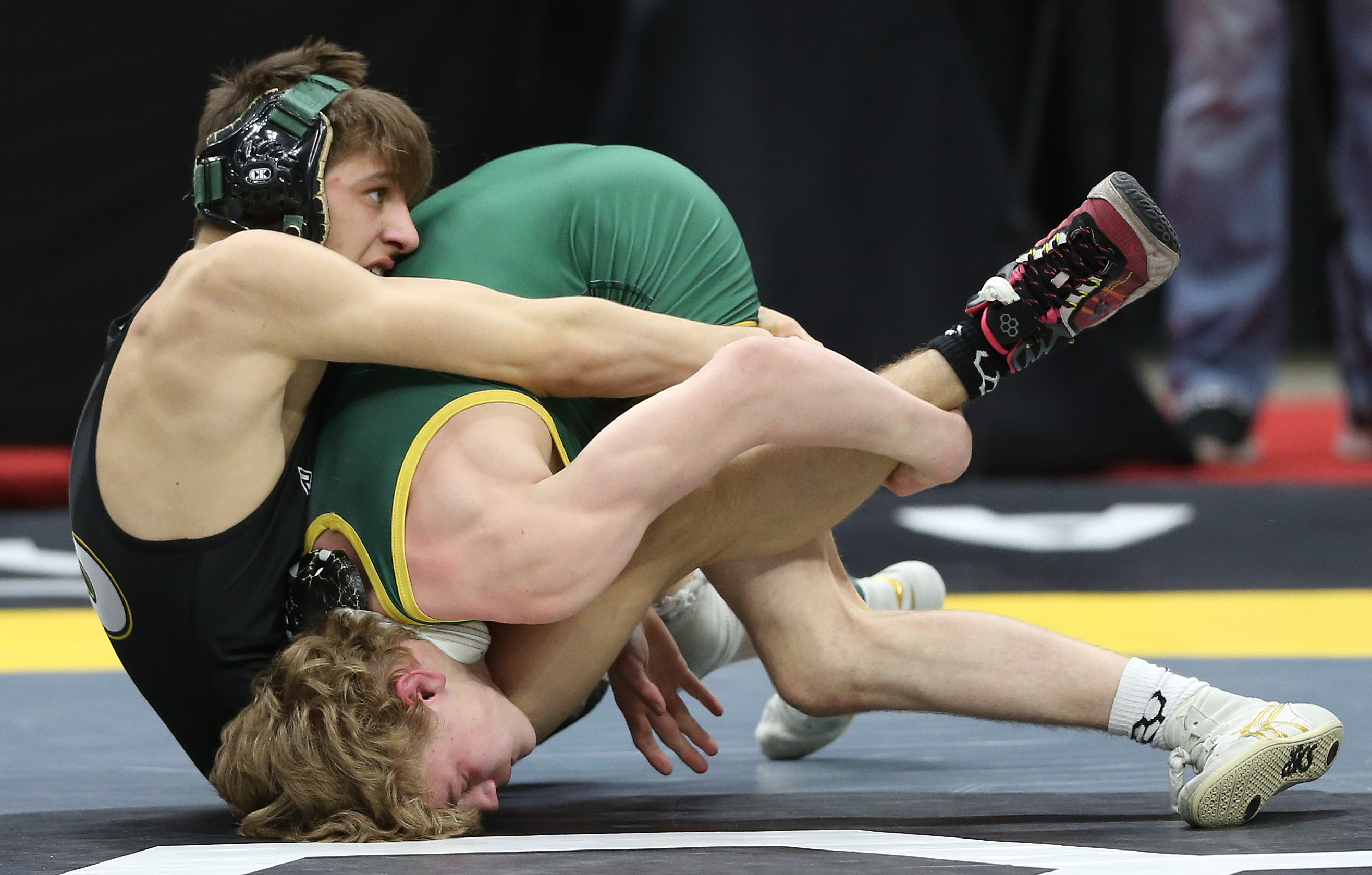 D1 state high school wrestling tournament semifinals, March 11, 2023 ...