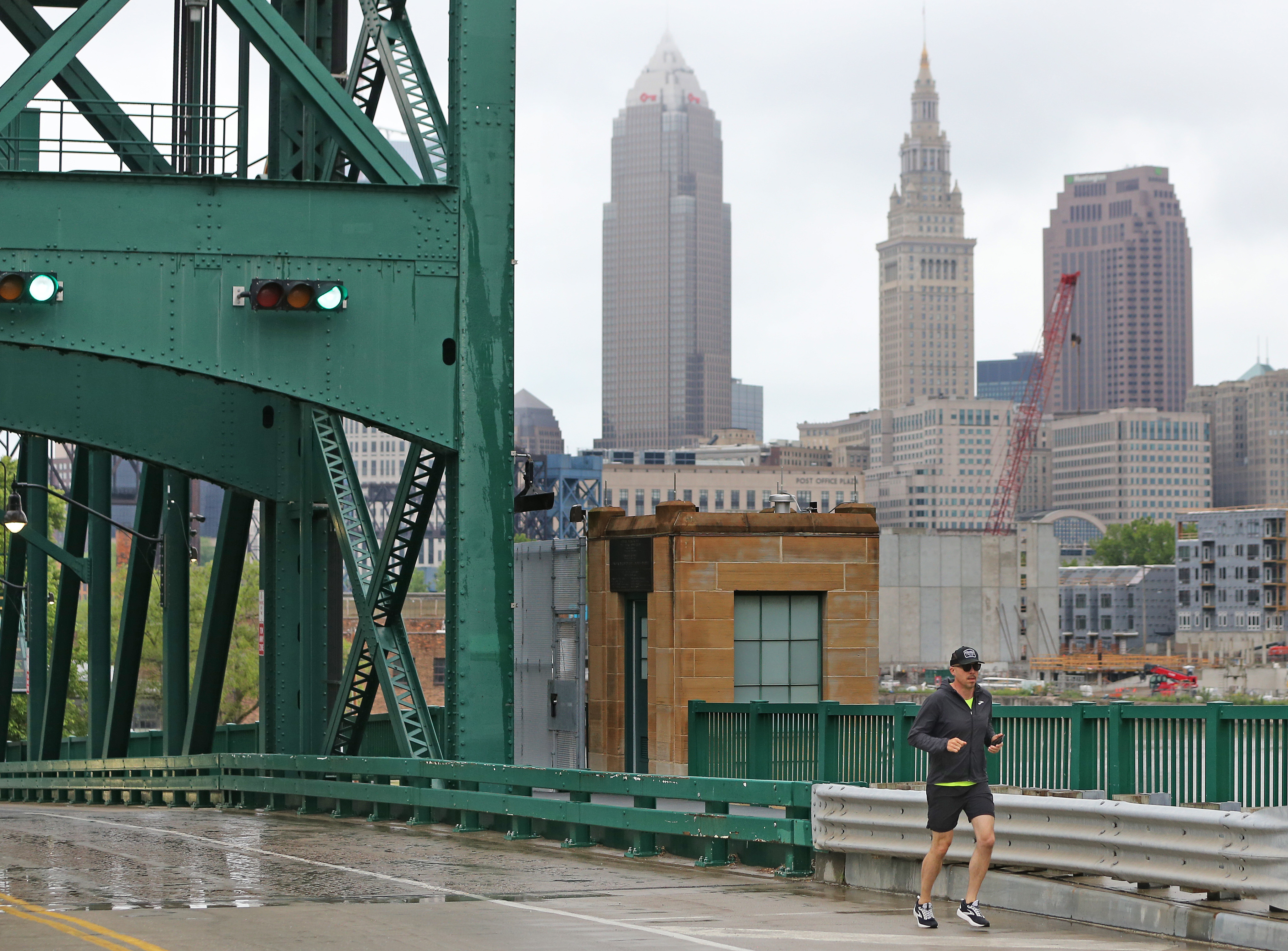 Phil Kidd running the streets of Cleveland looking for capital projects ...
