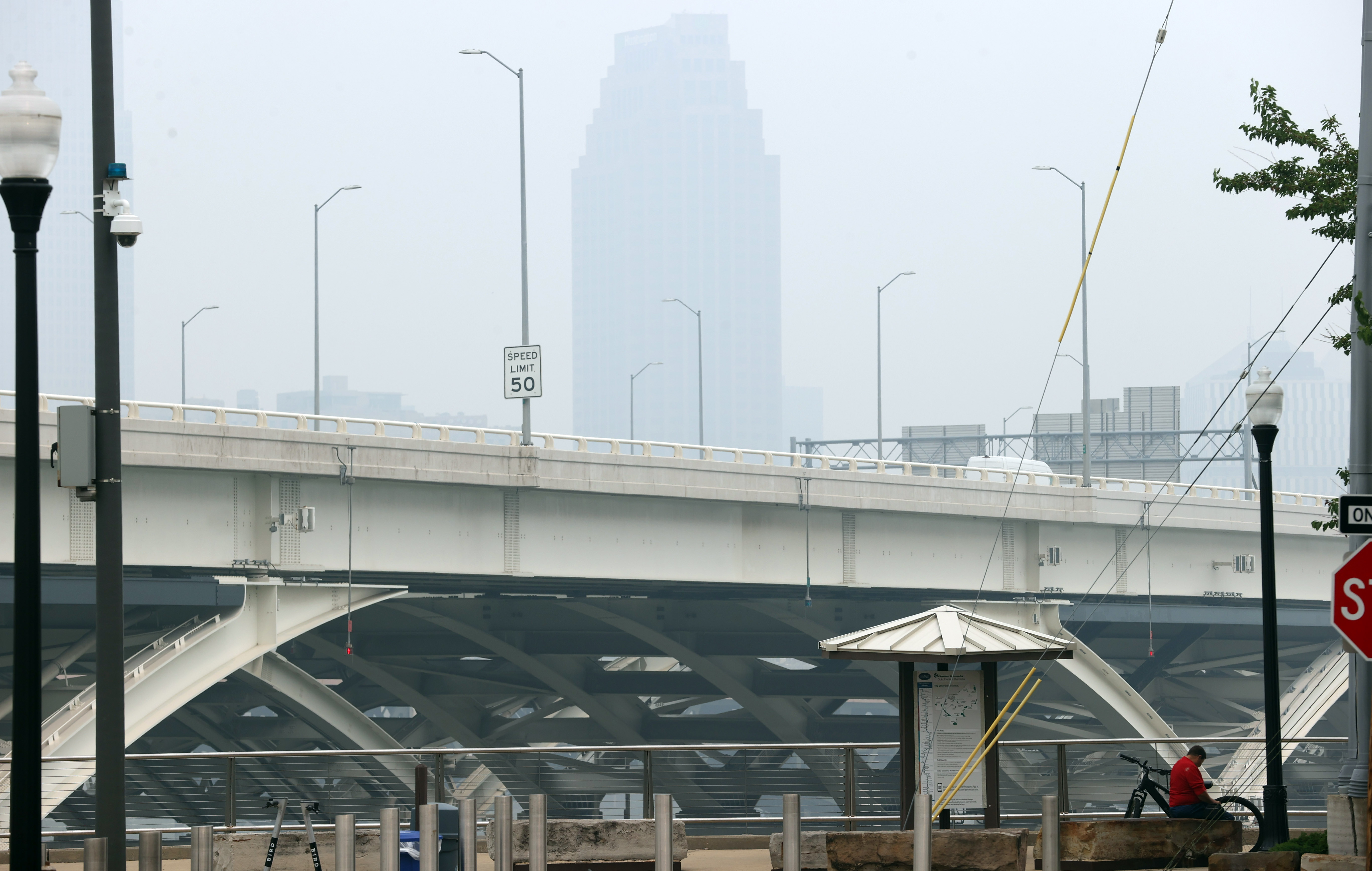 Smoke from Canadian wildfires covers Northeast Ohio, June 28, 2023 ...