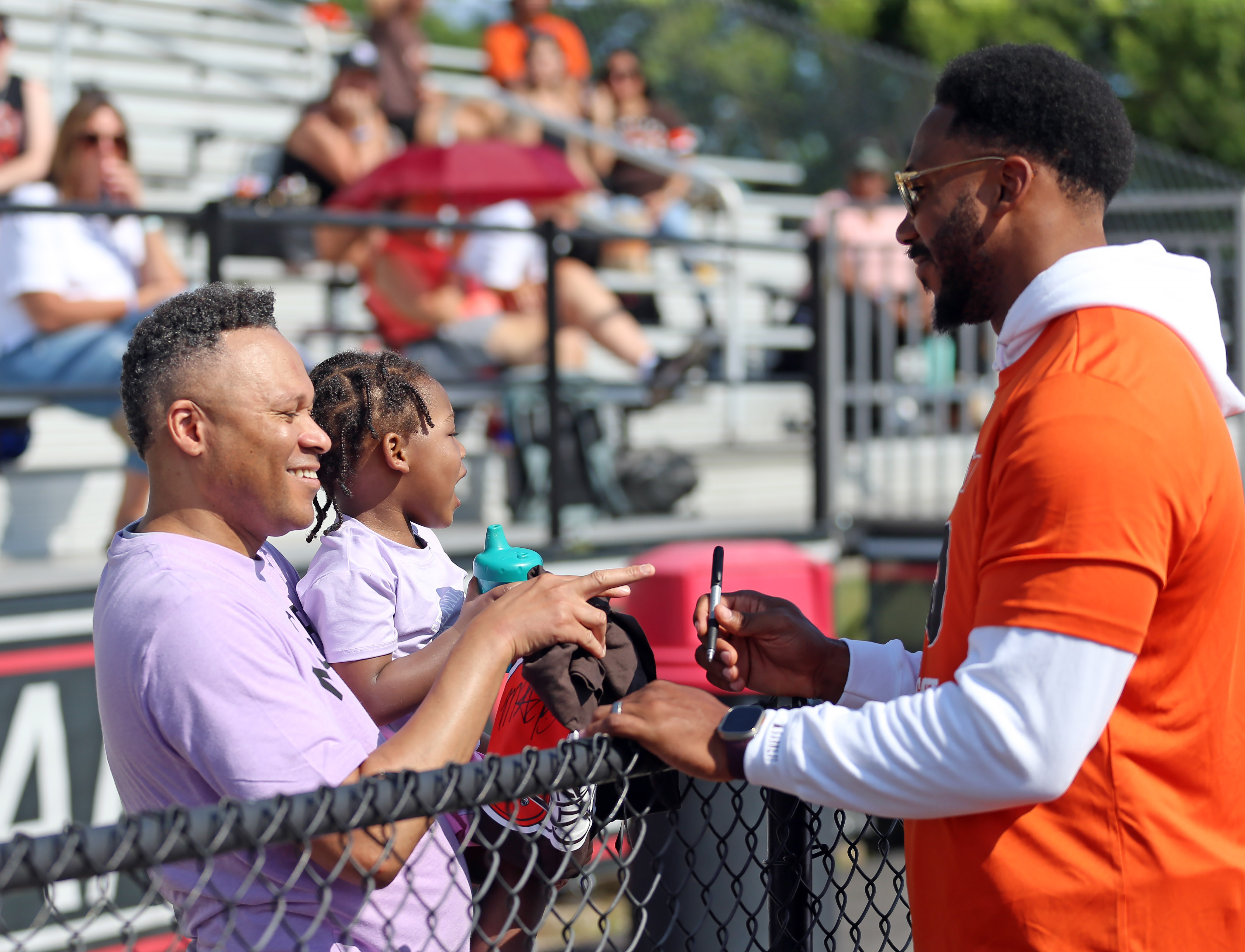 Myles Garrett Youth Football ProCamp, June 14, 2024 - cleveland.com