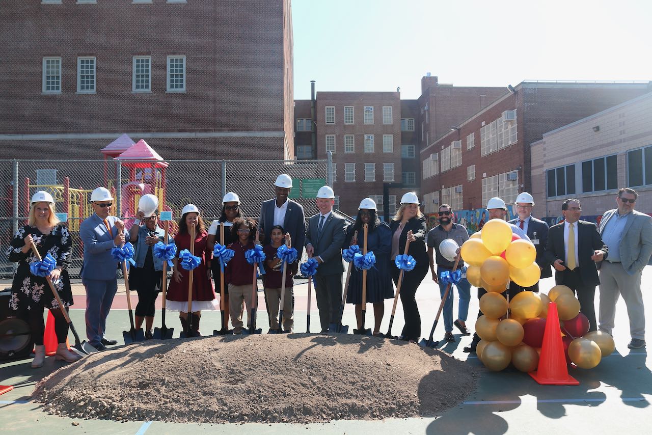 PS 44 breaks ground playground renovation - silive.com
