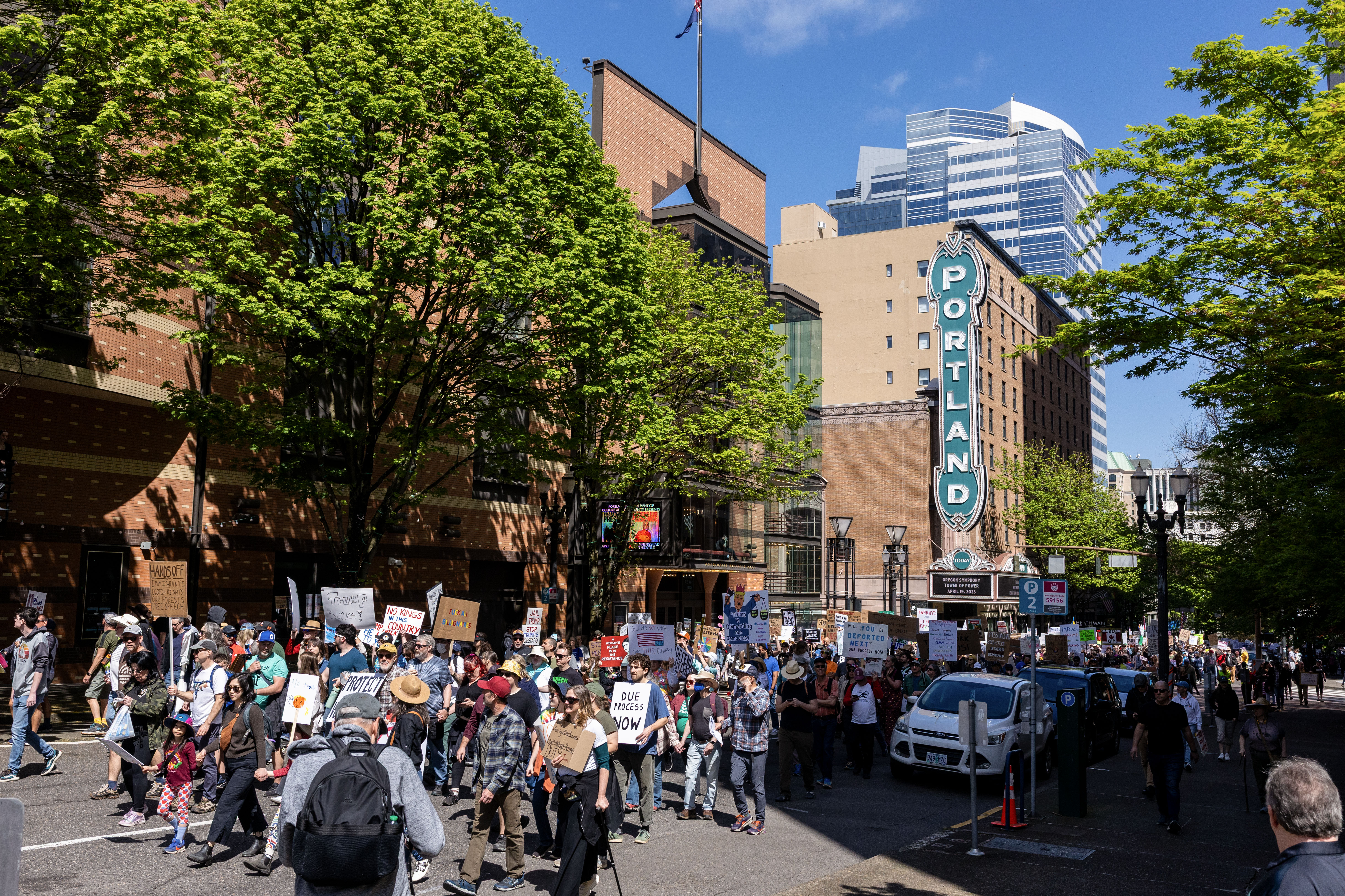 Saturday's anti-Trump rally and march in Portland - oregonlive.com