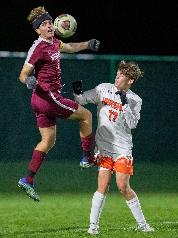 Hershey boys soccer team wins on last minute, double-overtime goal to ...