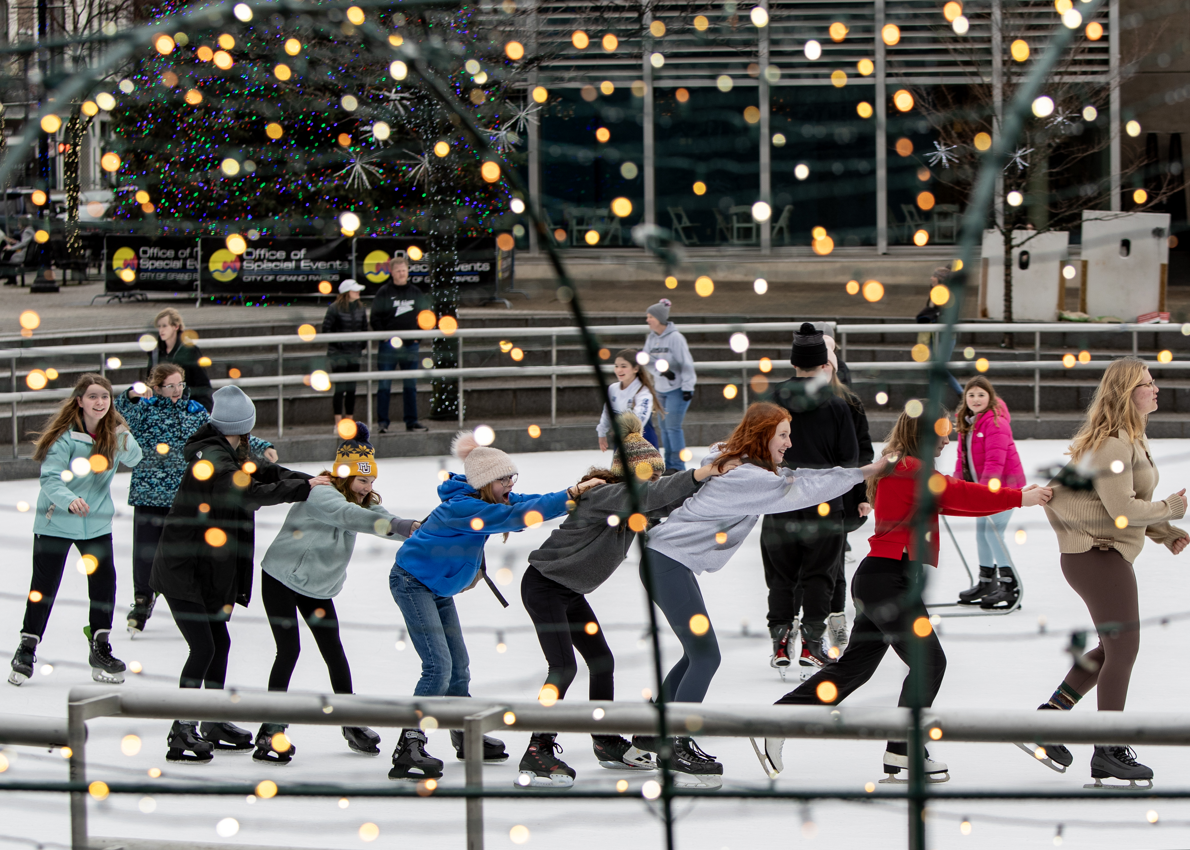 Rosa Parks Circle ice rink in downtown Grand Rapids - mlive.com
