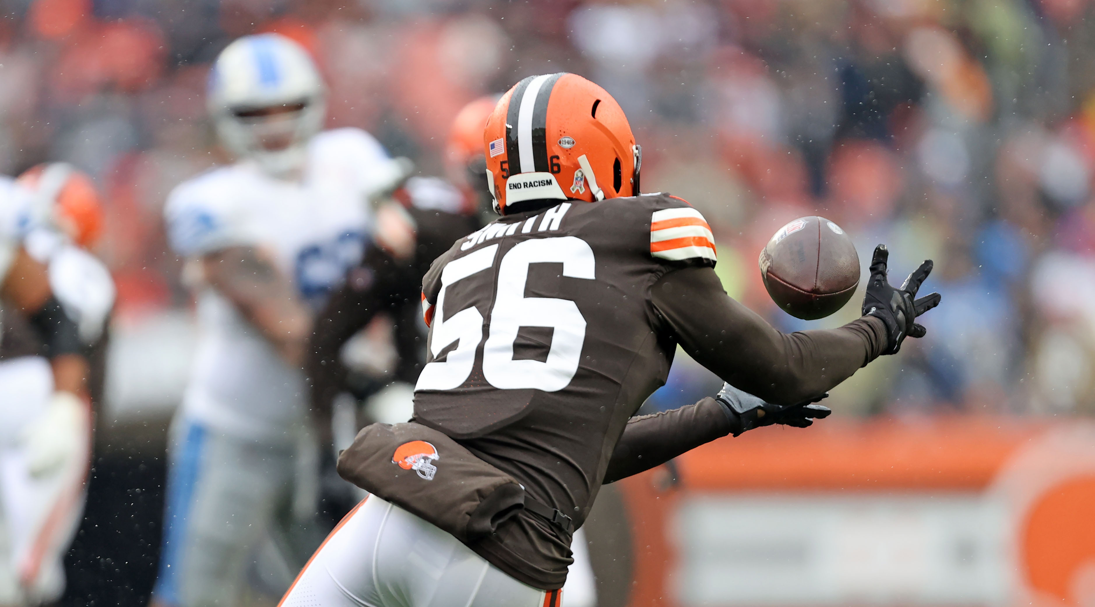 Cleveland Browns defense against Detroit Lions, November 21, 2021 ...